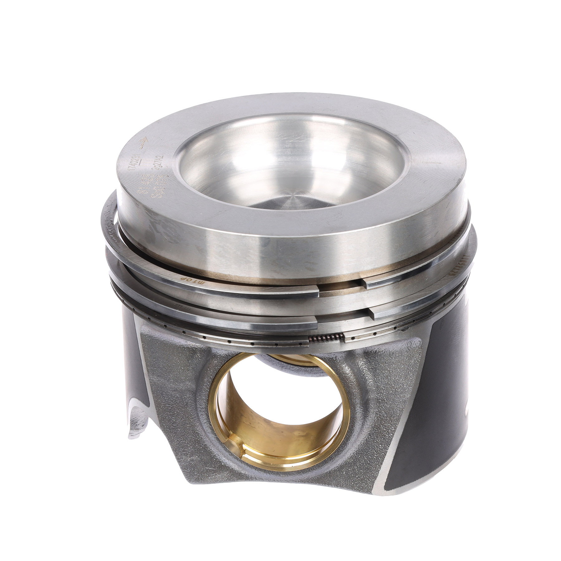 Piston with rings and pin - 028PI00168001 MAHLE - 81L181 | K MOTORSHOP