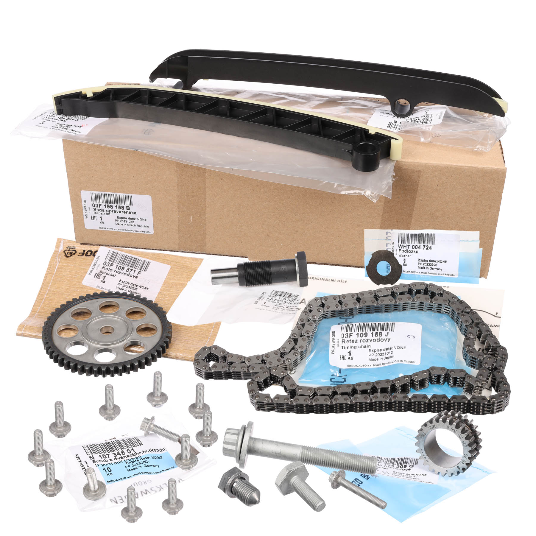 Timing Chain Kit - 03F198158B ORIGINAL - 03F198158B, 03F198158 ...