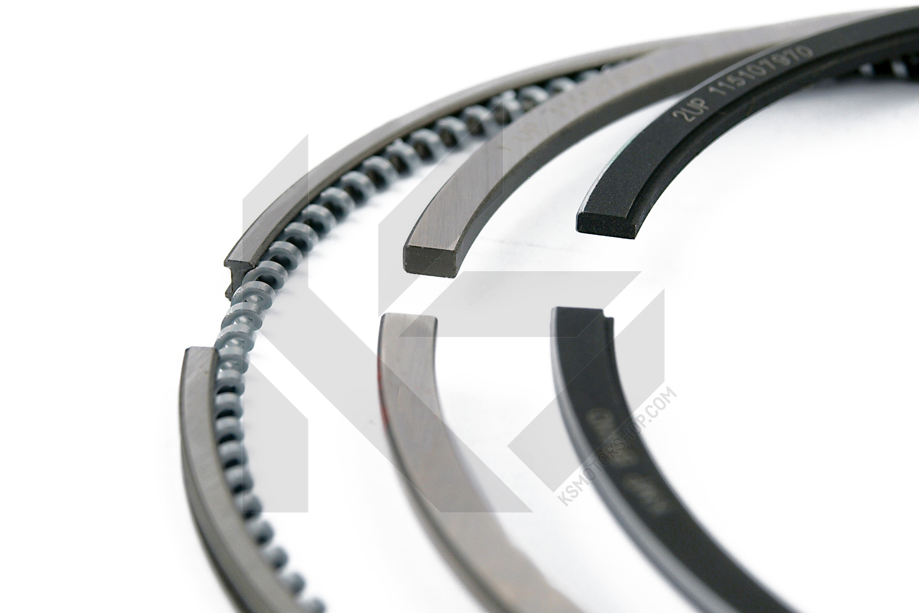 Complete piston with rings and pin - 115017491 NON OE - 02/634135 ...