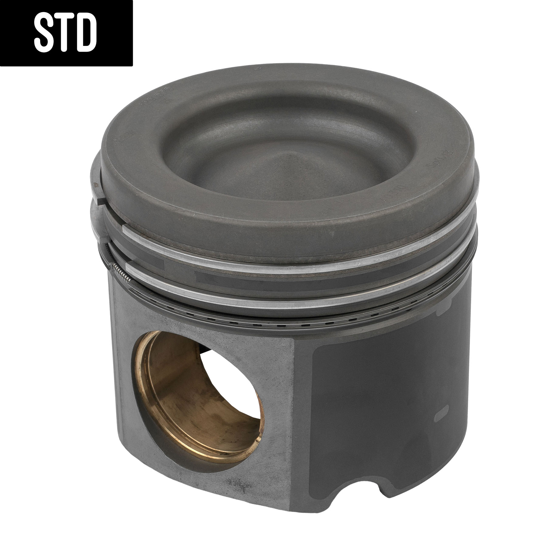 Piston with rings and pin - 40310600 KOLBENSCHMIDT - 5410304117 ...
