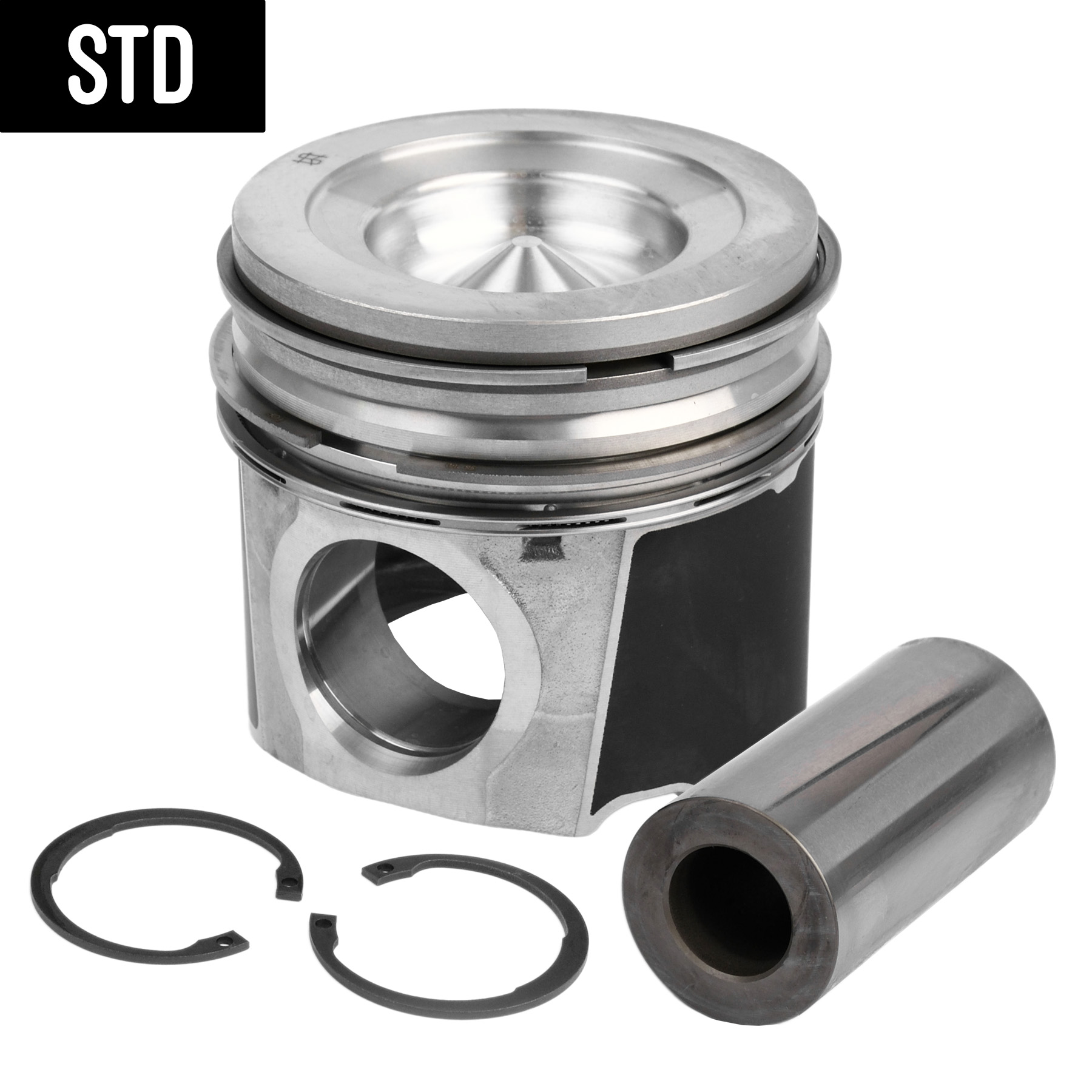 Piston with rings and pin - 40317600 KOLBENSCHMIDT - 2995613, 2996274 ...