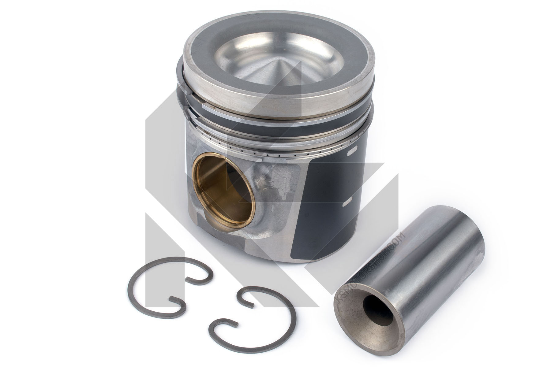 Piston with rings and pin - 40666600 KOLBENSCHMIDT - 4570304217 ...