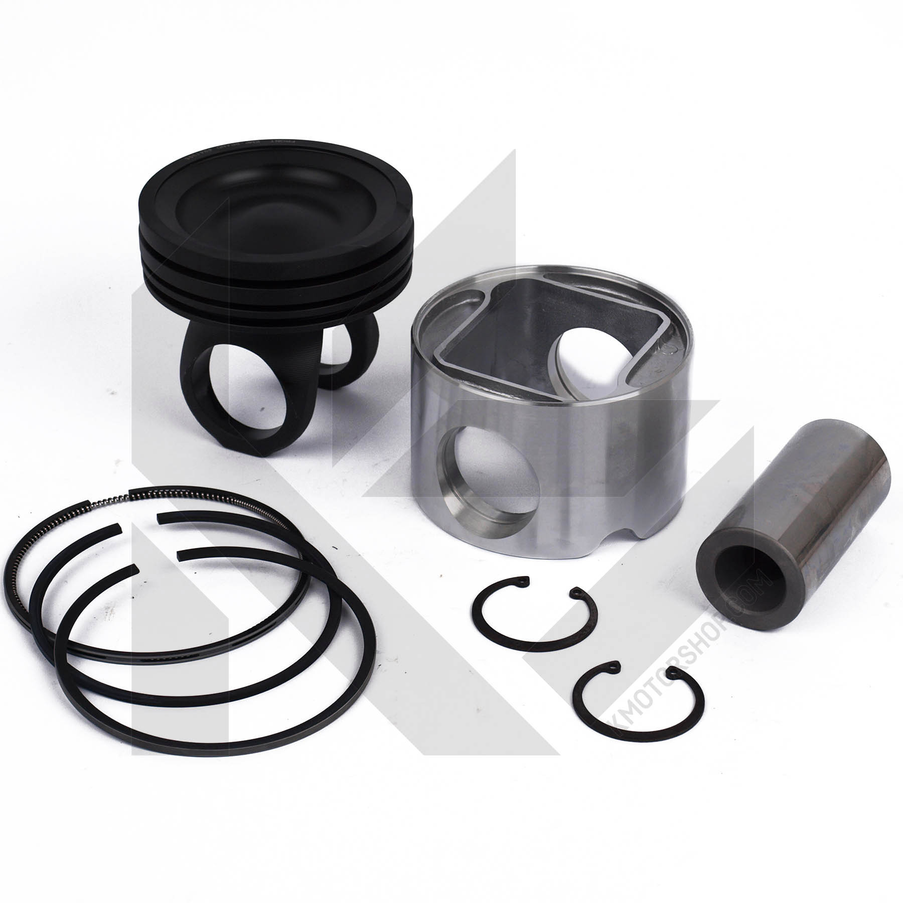 Complete piston with rings and pin - 4955237 NON OE - 2253783, 225-3783 ...