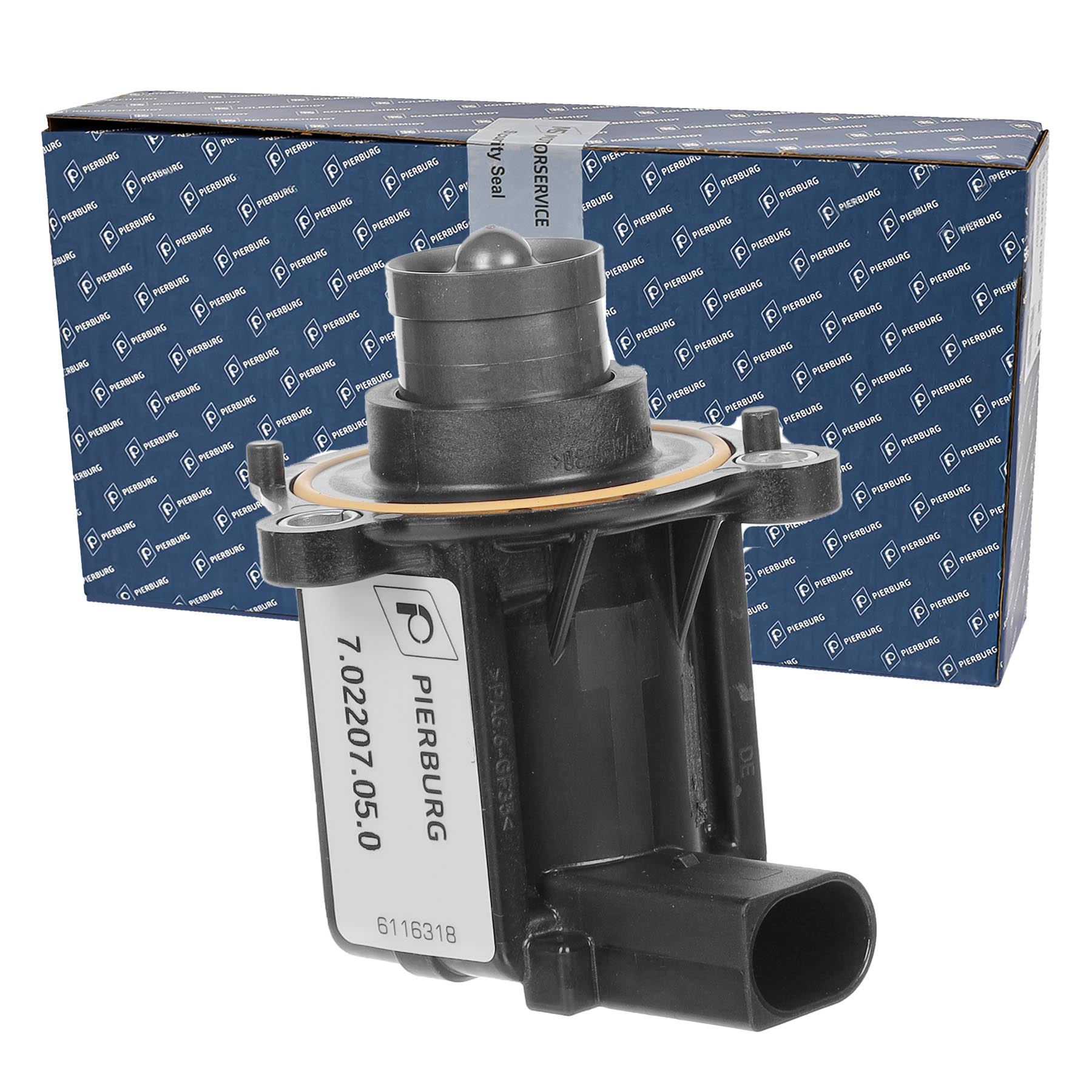 Divert-air Valve, charger - 7.02207.05.0 PIERBURG | K MOTORSHOP s.r.o.