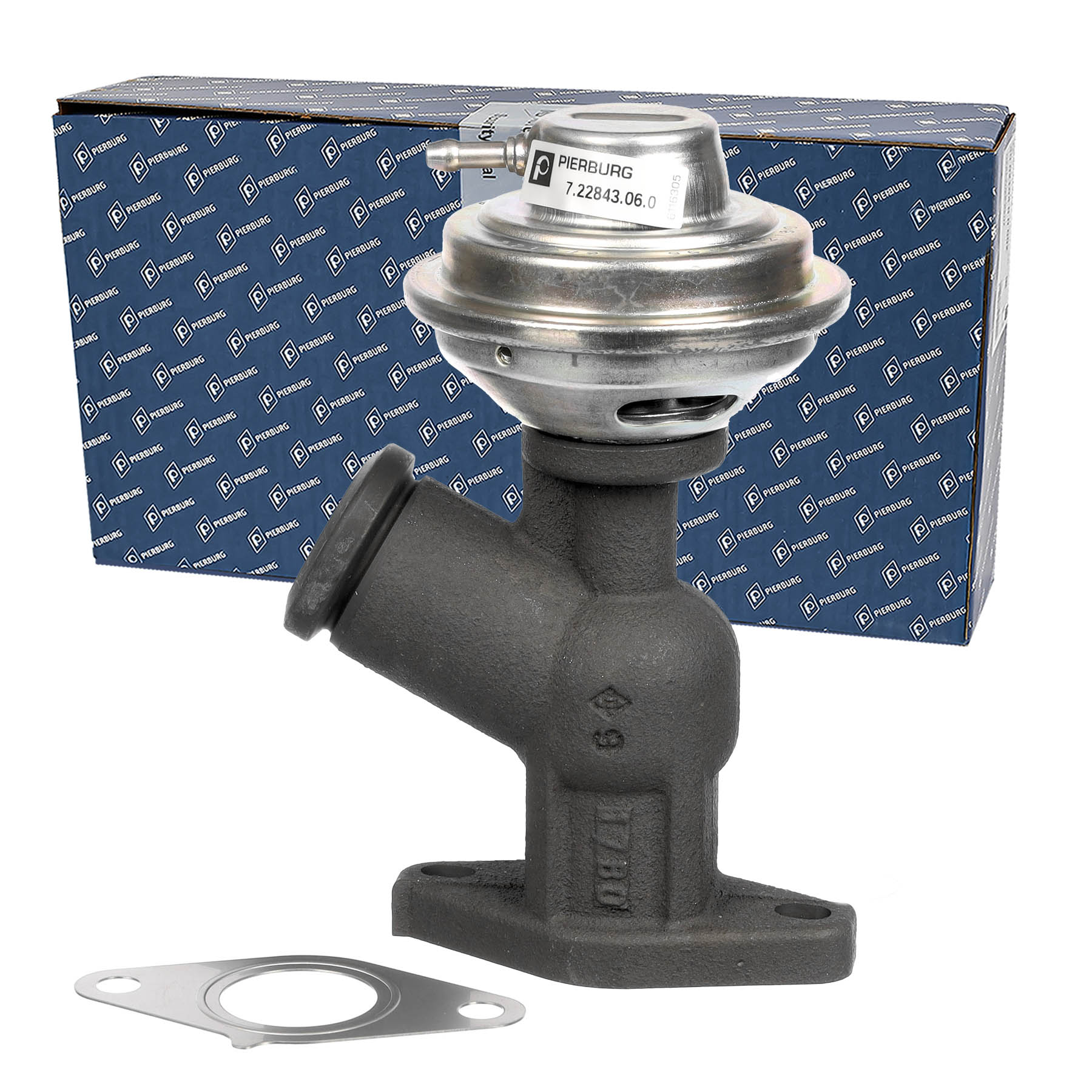 EGR Valve - 7.22843.06.0 PIERBURG - 1628GY, 1628SV, 9628693880 | K ...