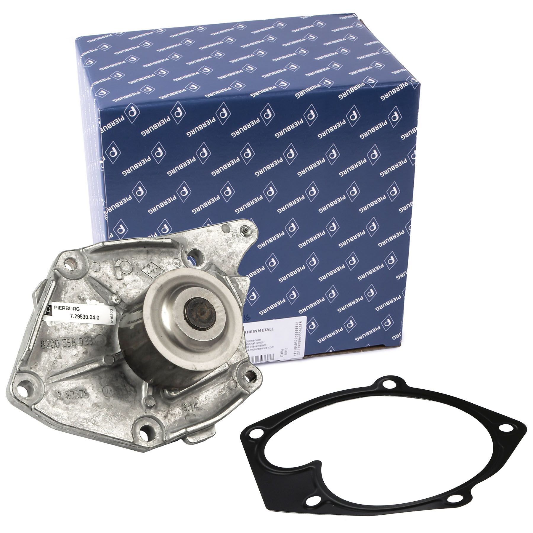 Water Pump, engine cooling - 7.29530.04.0 PIERBURG - 21010-00Q0E ...