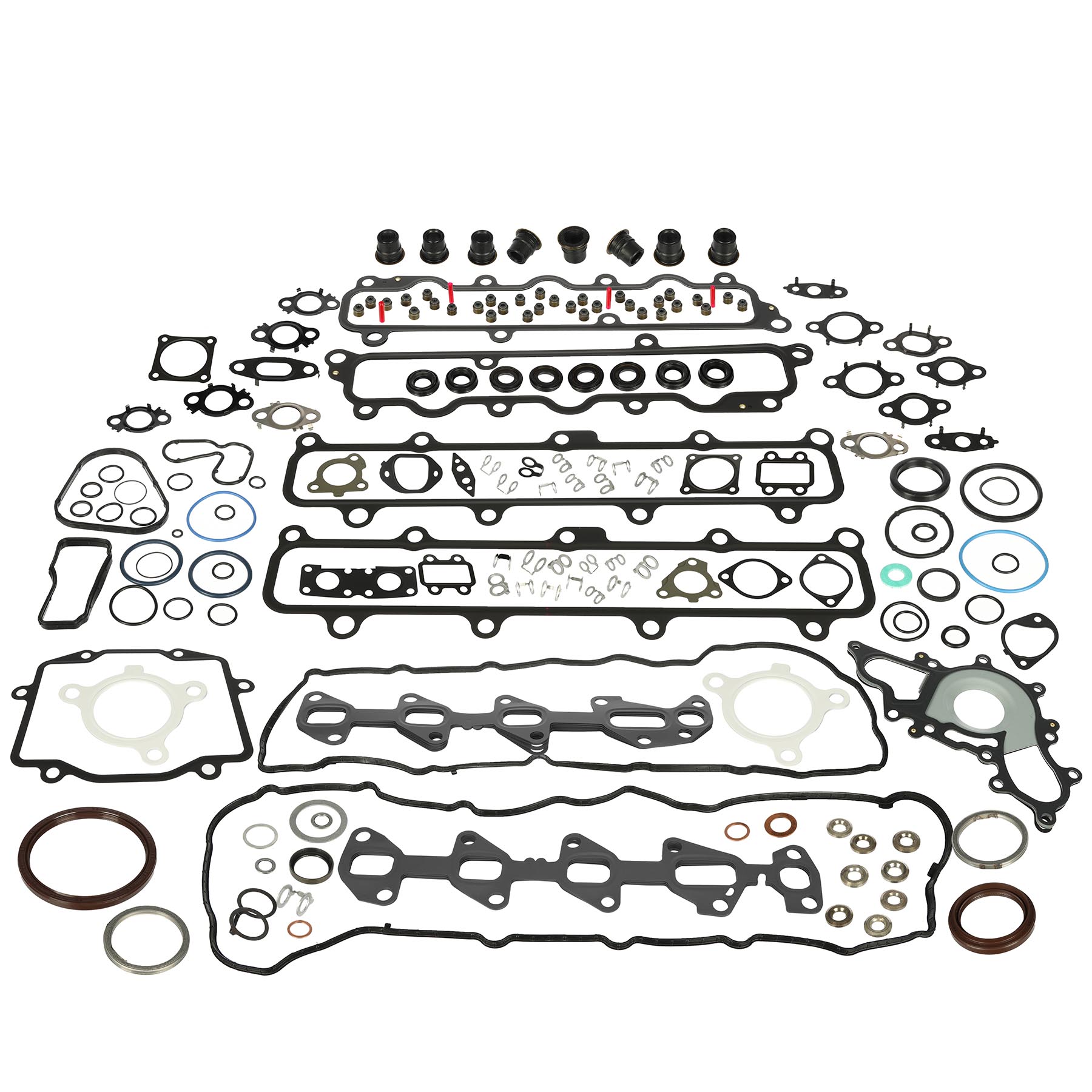Full Gasket Kit, engine - 877.050 ELRING - 04111-51040, 04111-51041 ...