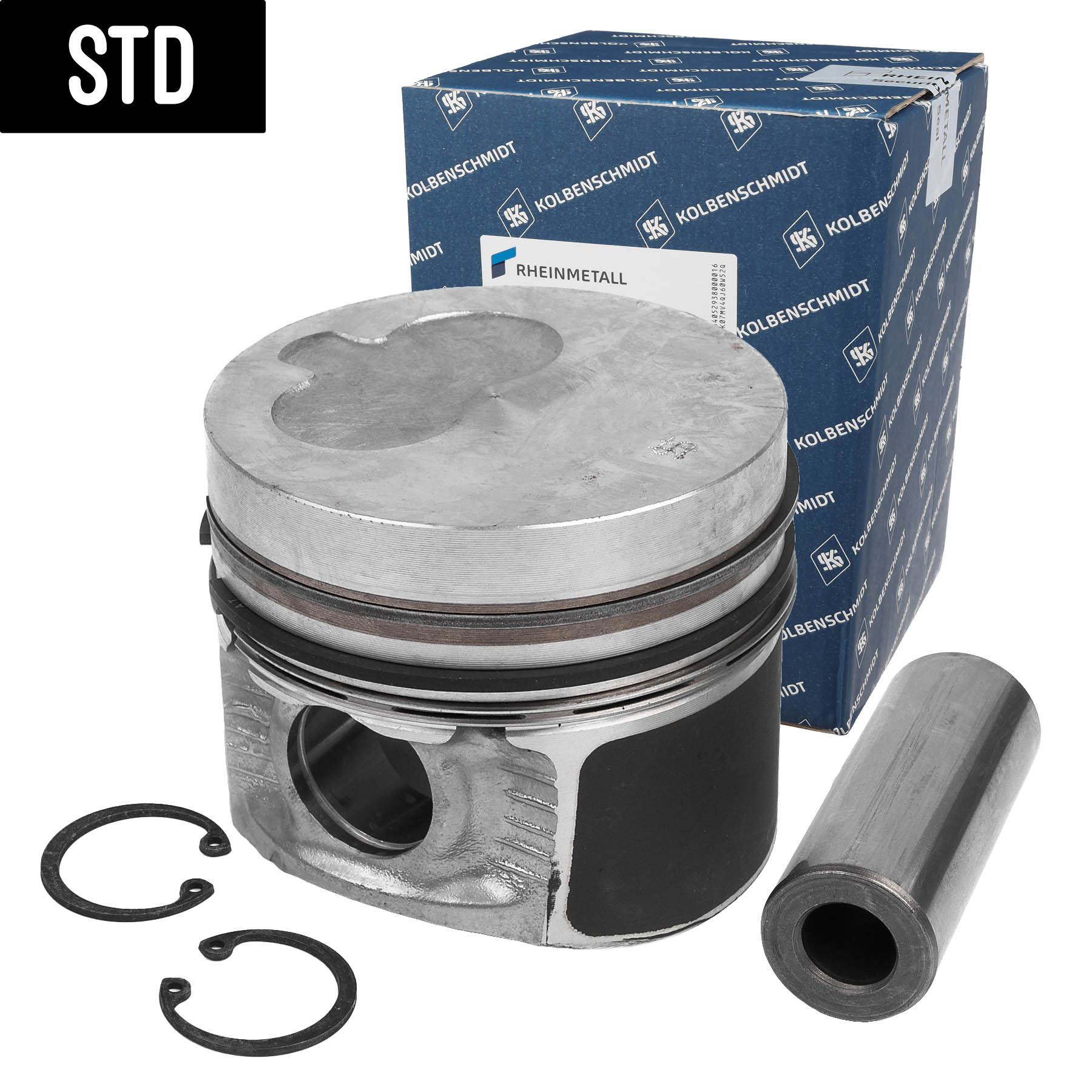 Piston with rings and pin - 92006800 KOLBENSCHMIDT | K MOTORSHOP s.r.o.