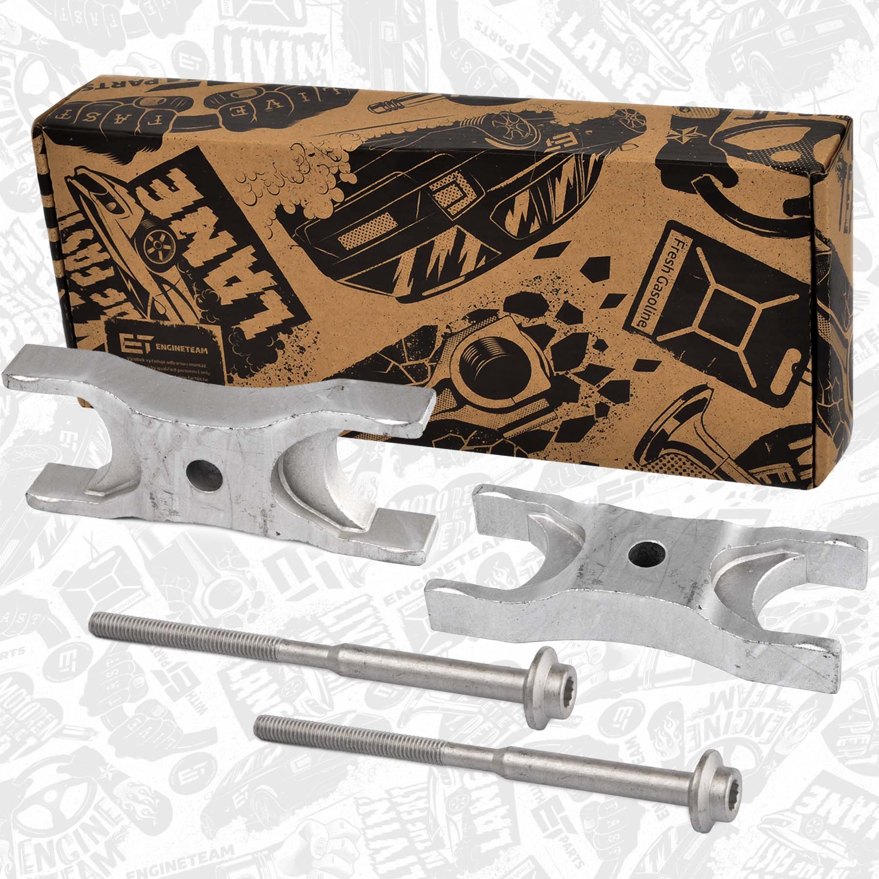 Injector clamp bolt 2 pcs + holder 2 pcs - BS0039VR2 ET ENGINETEAM ...