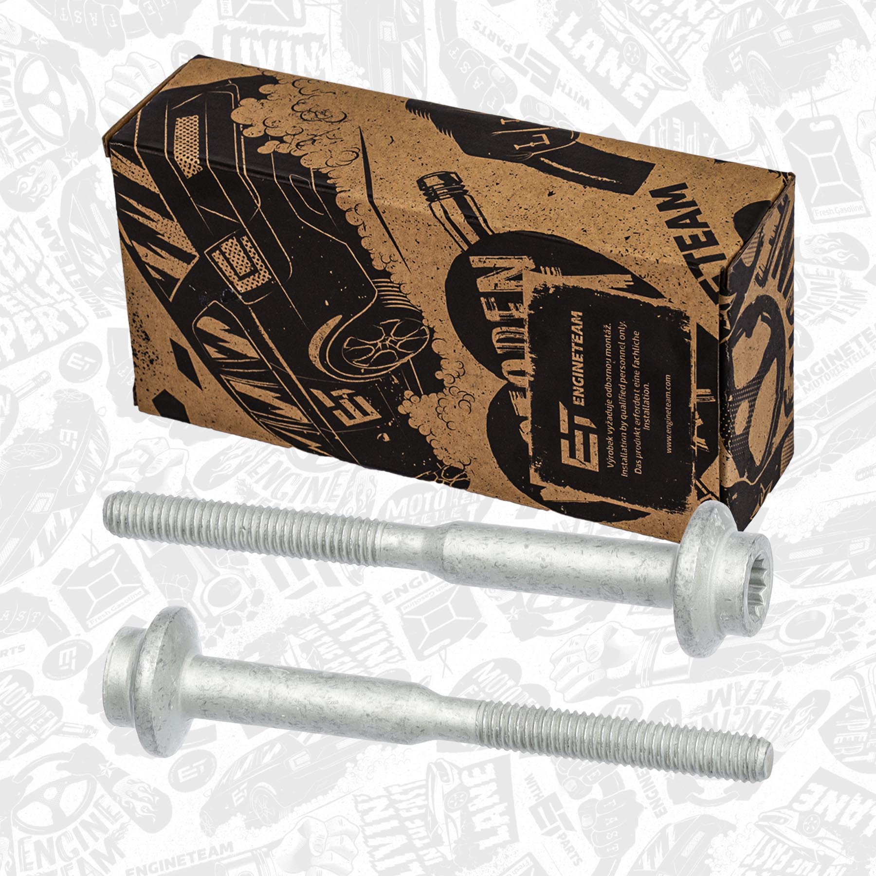 Injector clamp bolt 2 pcs - BS0043VR1 ET ENGINETEAM - WHT003187 | K ...
