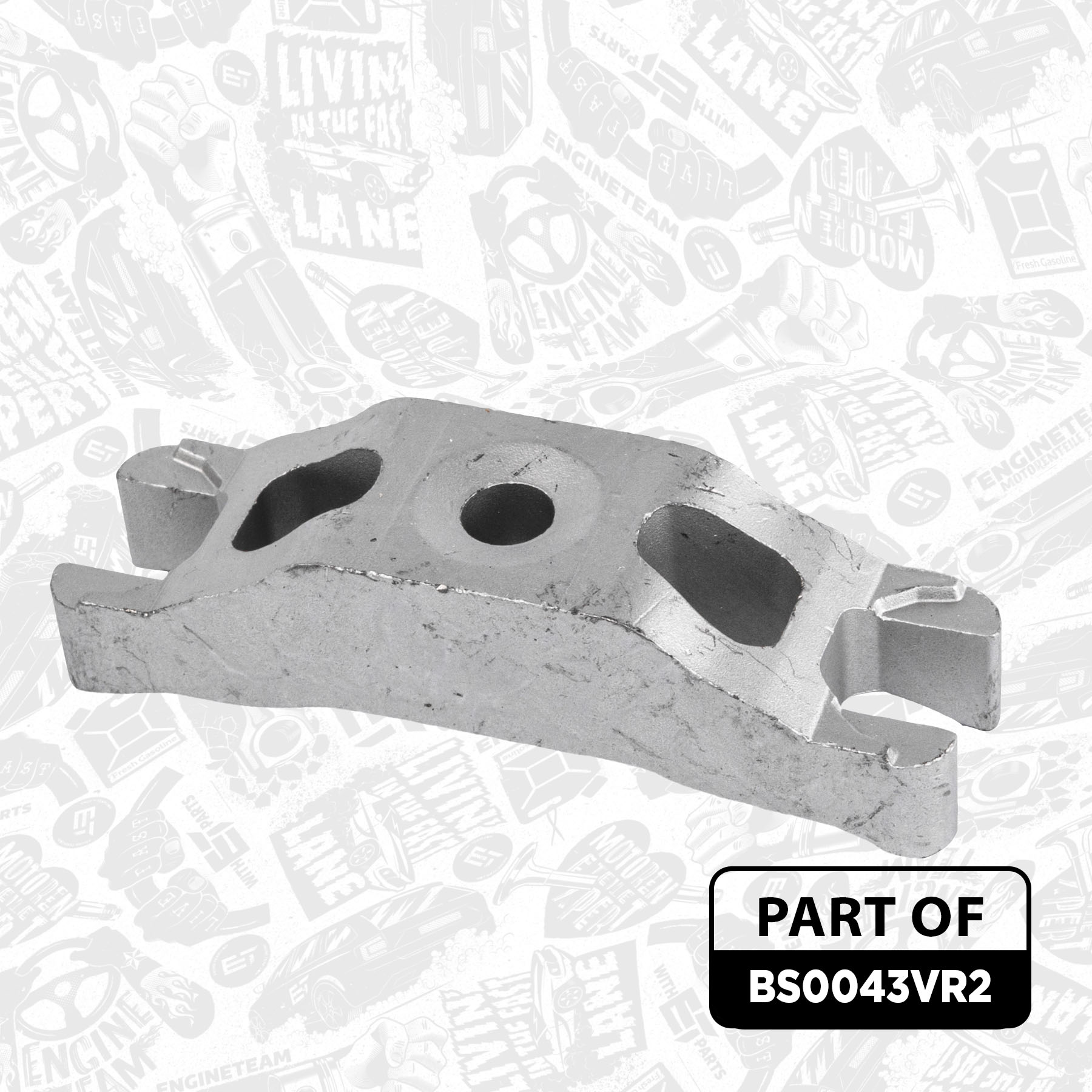 Injector clamp bolt 2 pcs + holder 2 pcs - BS0043VR2 ET ENGINETEAM ...