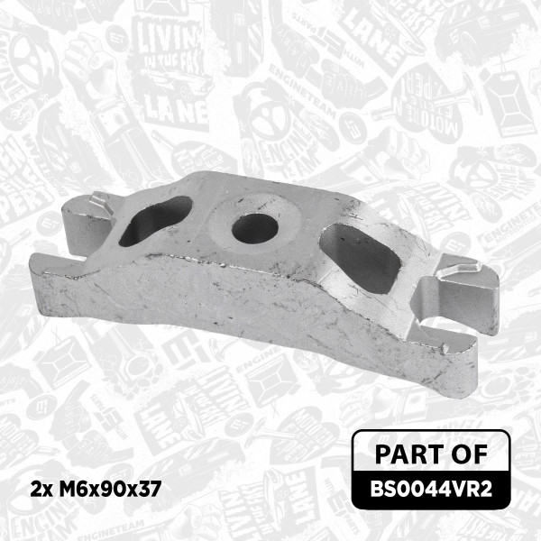 Injector clamp bolt 2 pcs + holder 2 pcs - BS0044VR2 ET ENGINETEAM ...