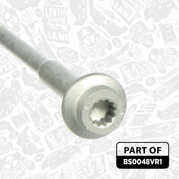Injector clamp bolt + gasket - BS0048VR1 ET ENGINETEAM - WHT004923B ...