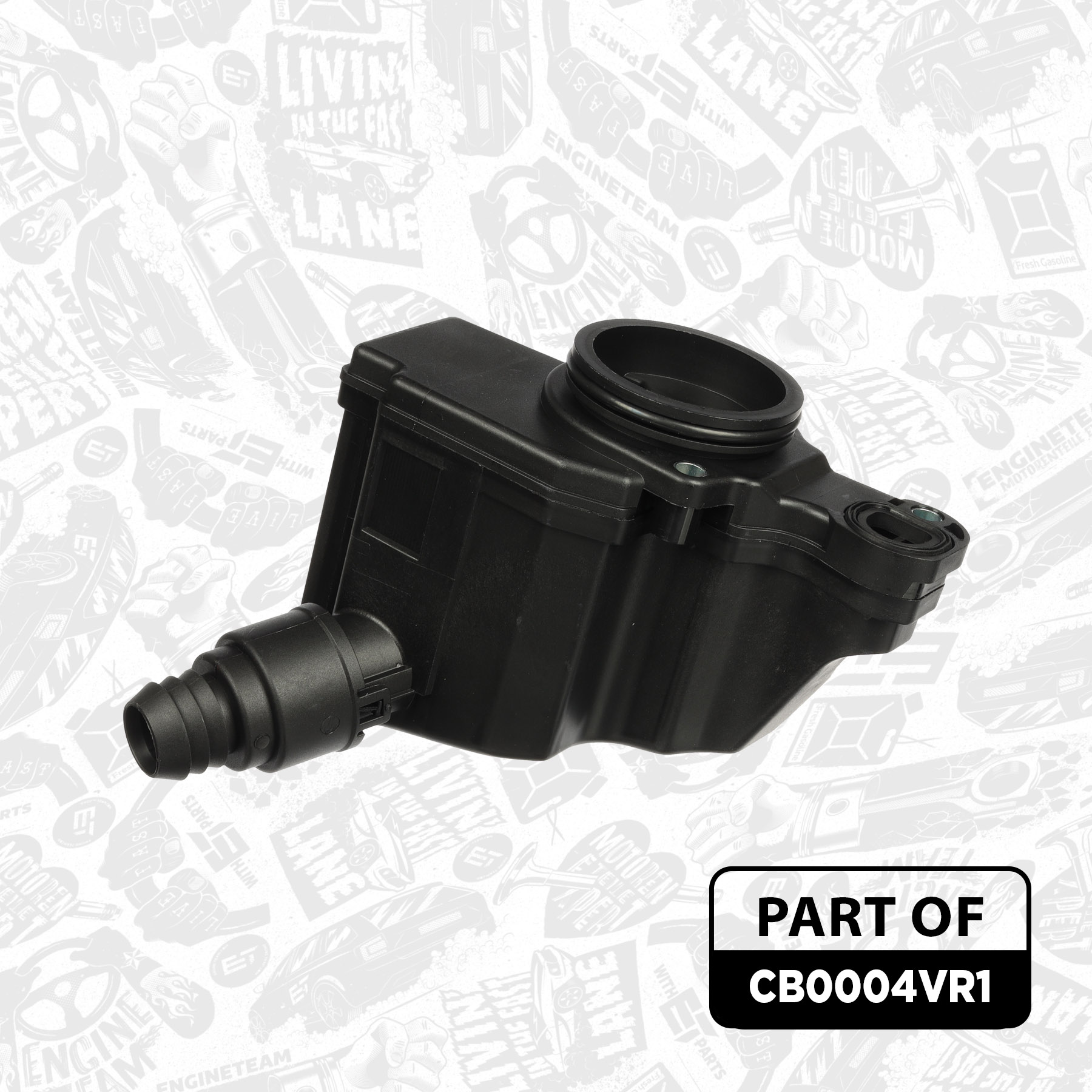 Oil Separator, crankcase ventilation - CB0004VR1 ET ENGINETEAM ...