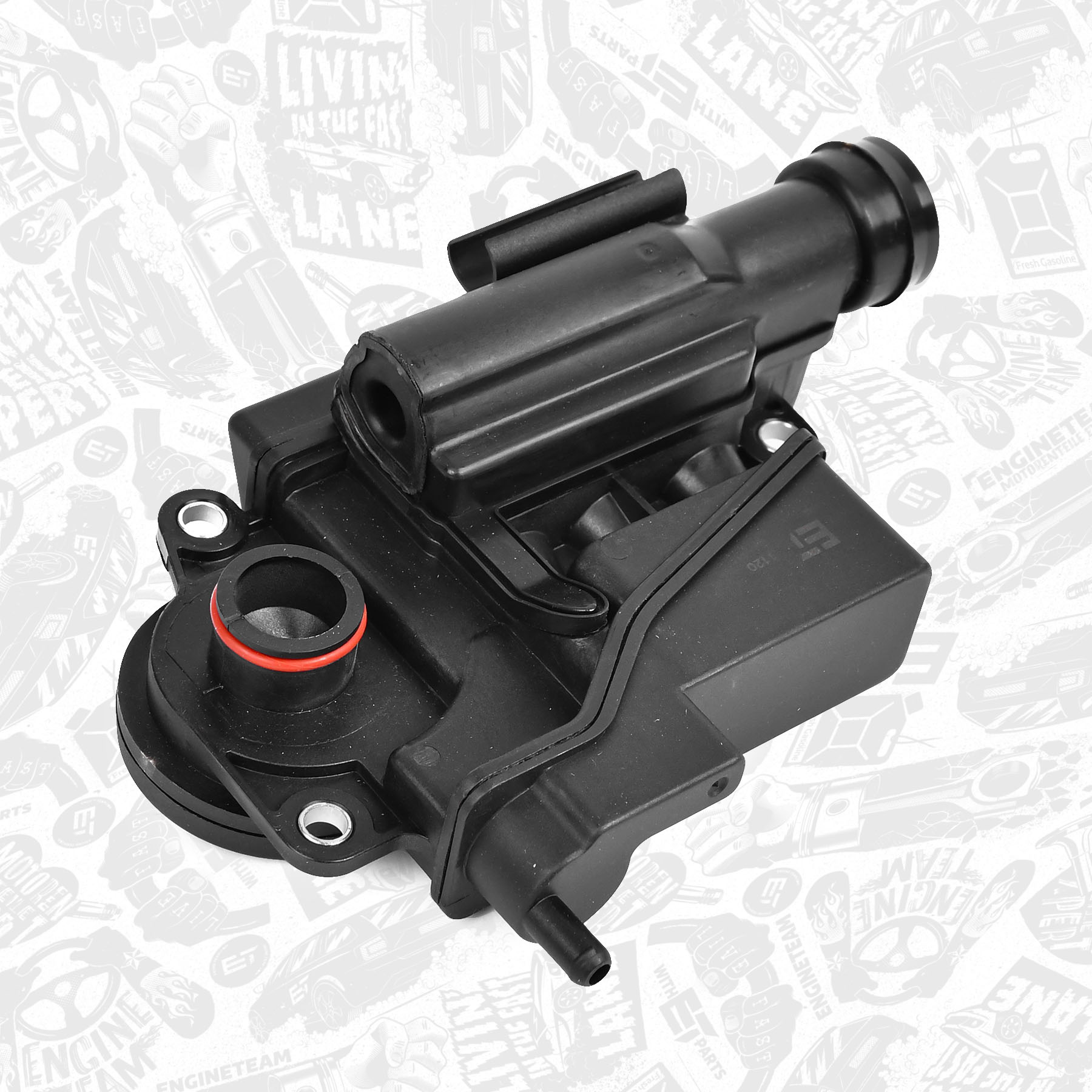 Oil Separator, crankcase ventilation - CB0008 ET ENGINETEAM ...