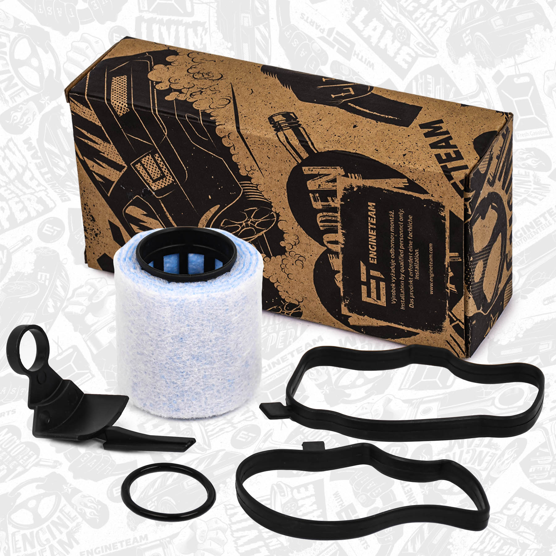 Oil Separator, crankcase ventilation - CB0018 ET ENGINETEAM ...