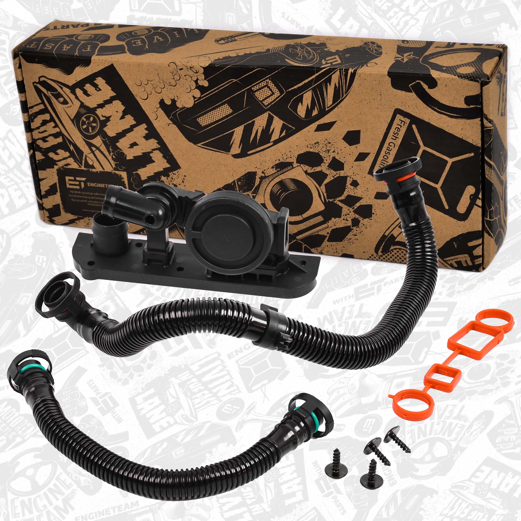 Valve, crankcase ventilation - CB0029 ET ENGINETEAM - 06F103221E ...