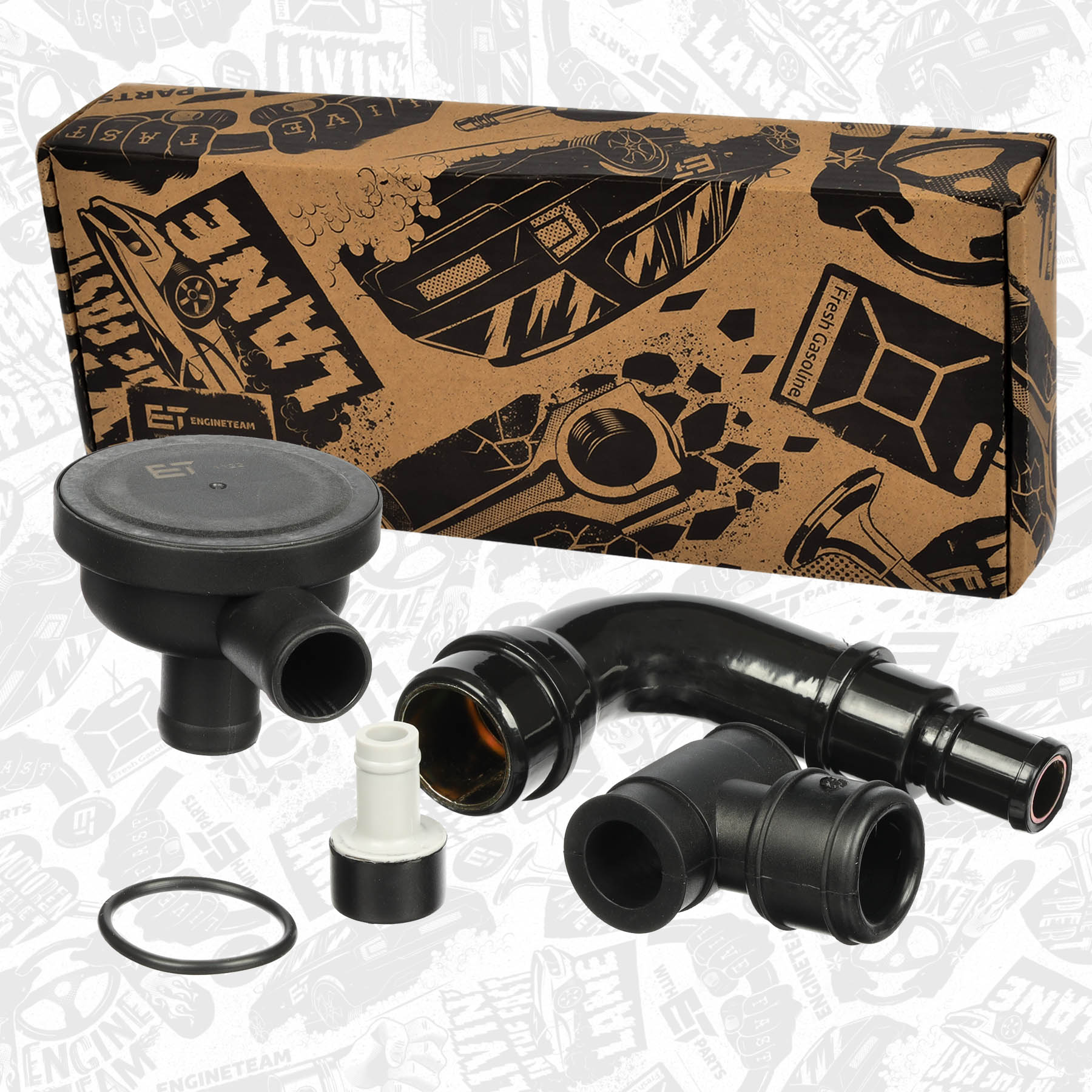 Valve, crankcase ventilation - CB0035VR1 ET ENGINETEAM - 06A129101A ...