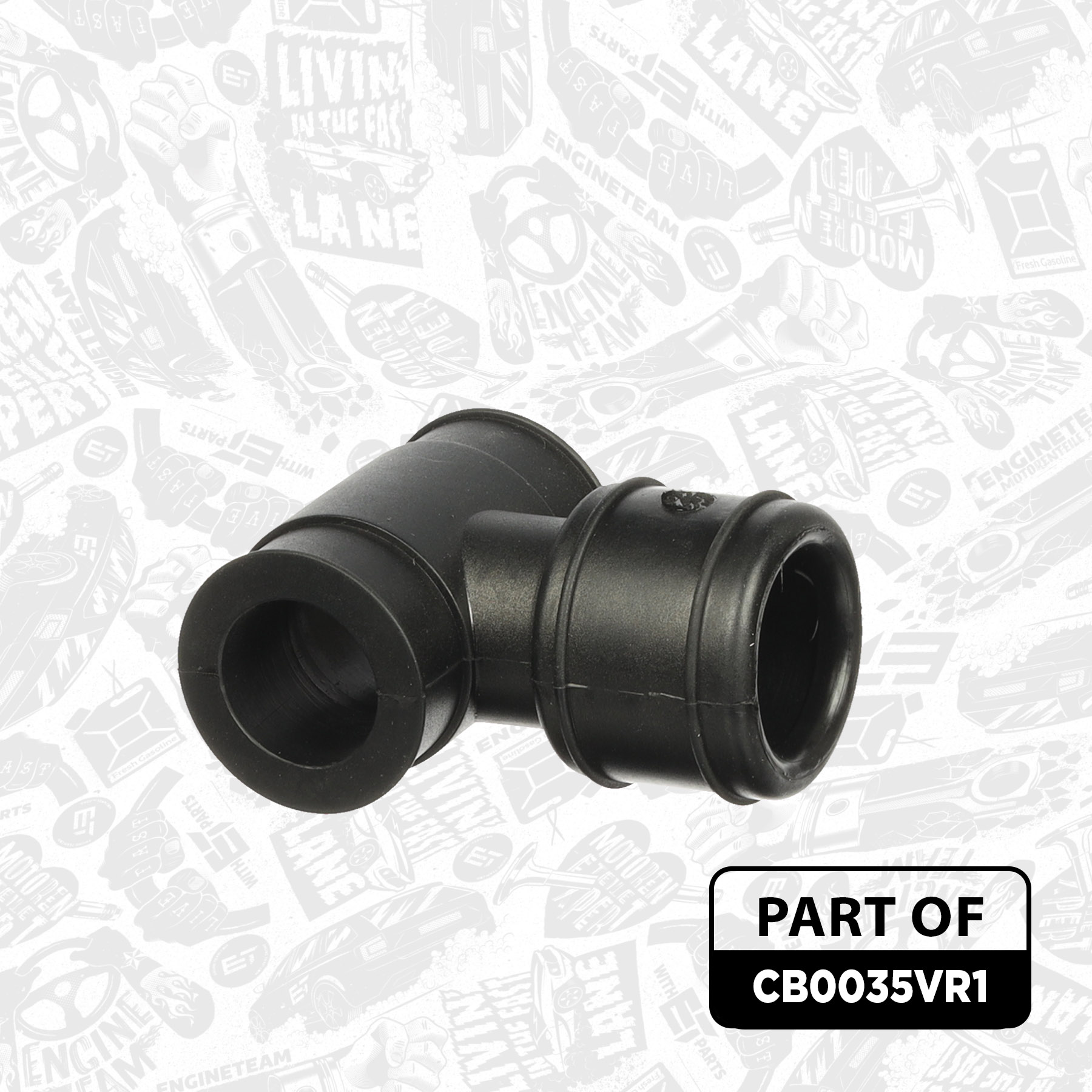 Valve, crankcase ventilation - CB0035VR1 ET ENGINETEAM - 06A129101A ...