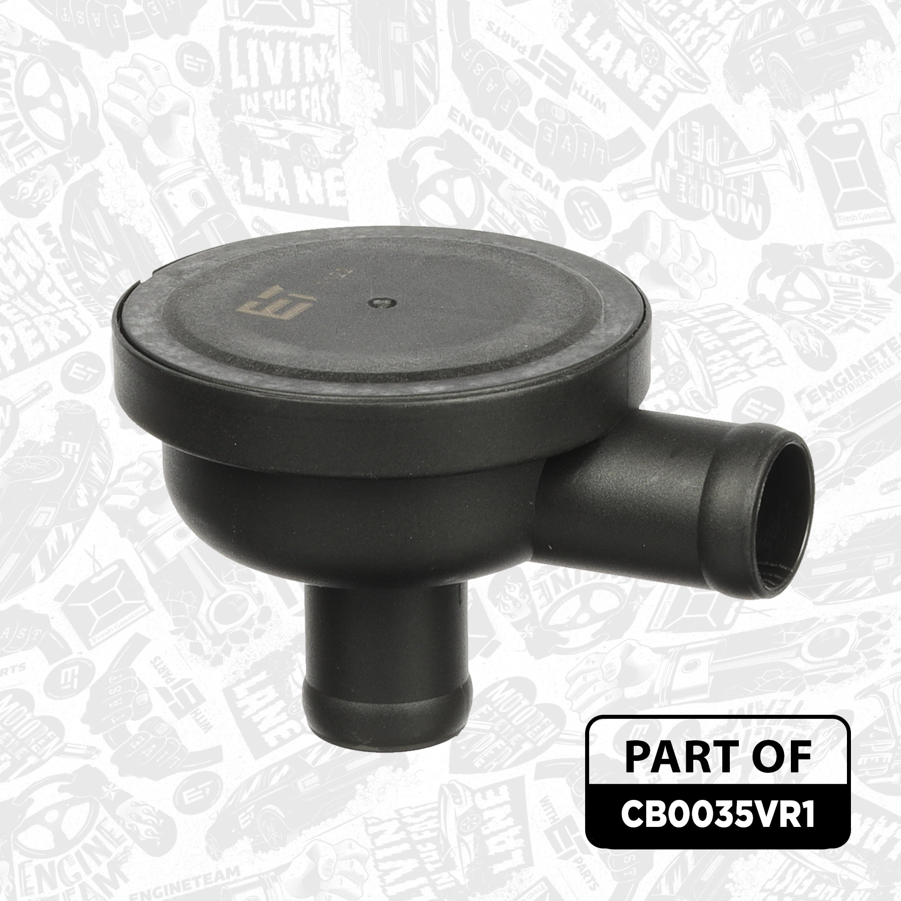 Valve, crankcase ventilation - CB0035VR1 ET ENGINETEAM - 06A129101A ...