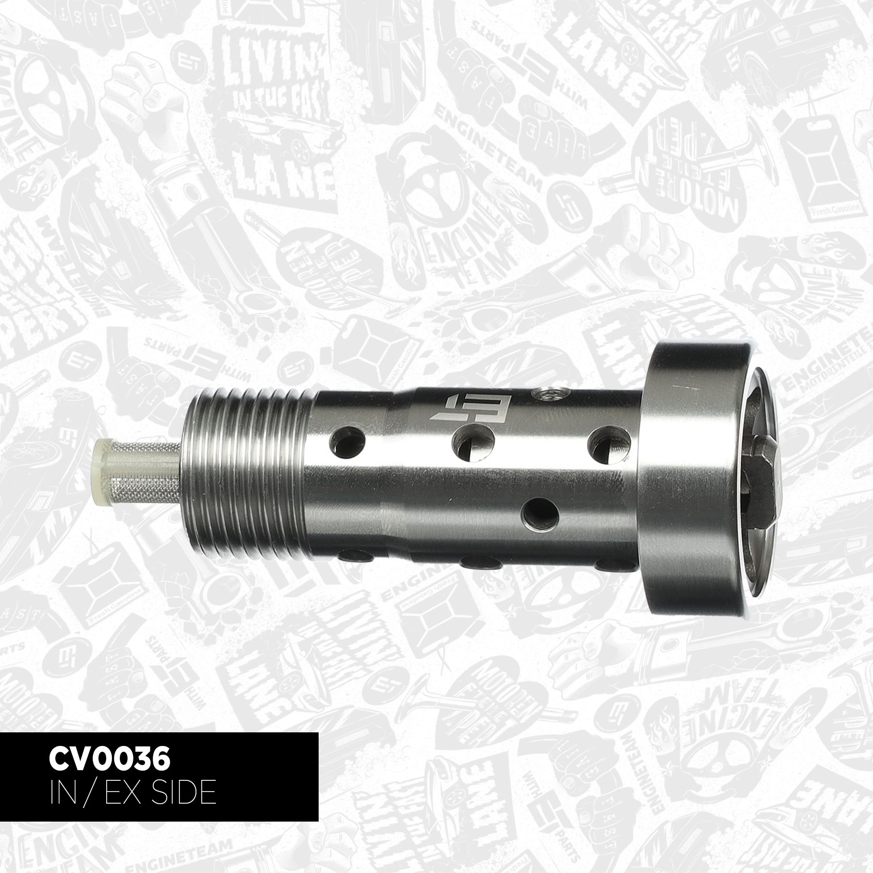 Control Valve, camshaft adjustment 2 pcs - CV0036VR1 ET ENGINETEAM ...
