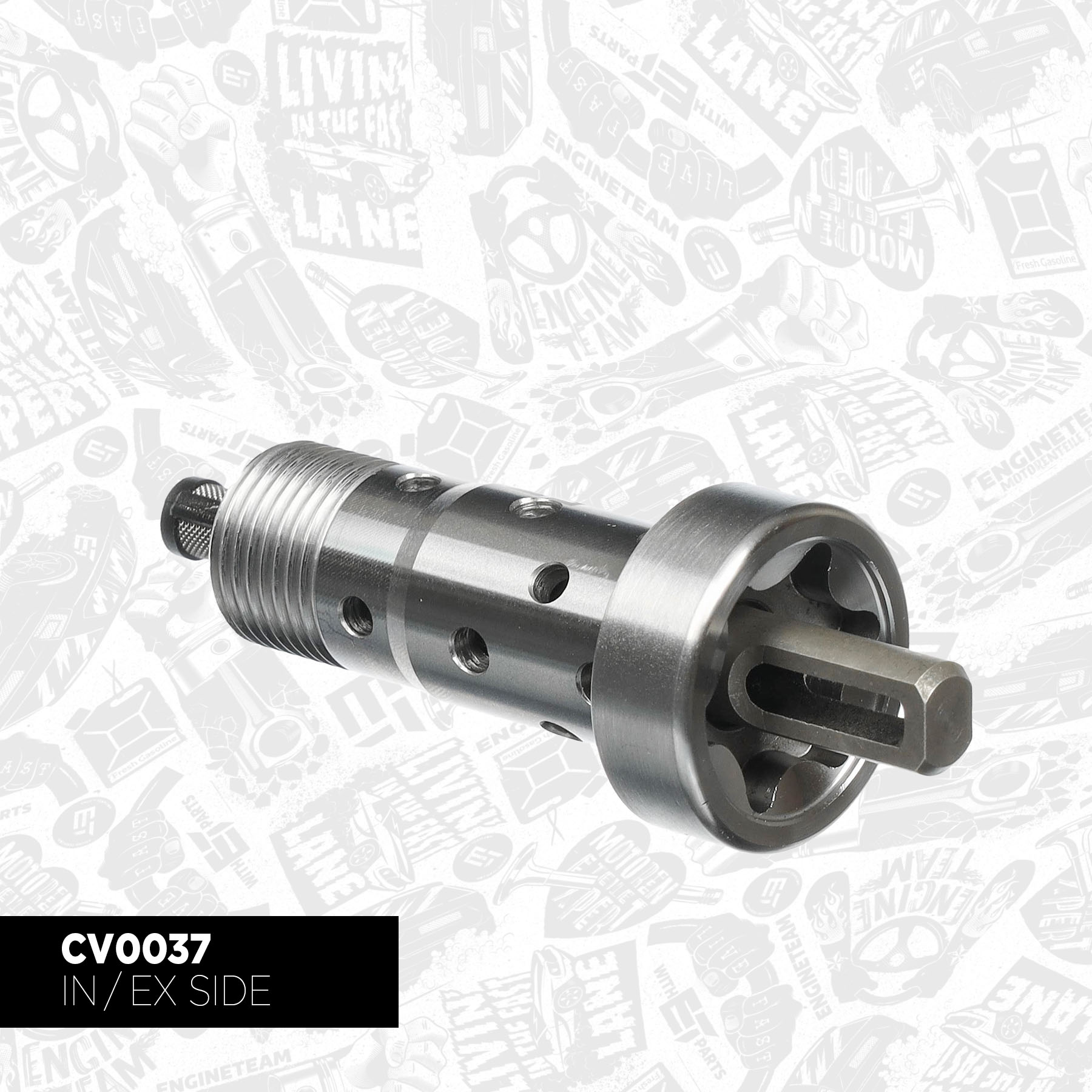 Control Valve, camshaft adjustment 2 pcs - CV0037VR1 ET ENGINETEAM ...