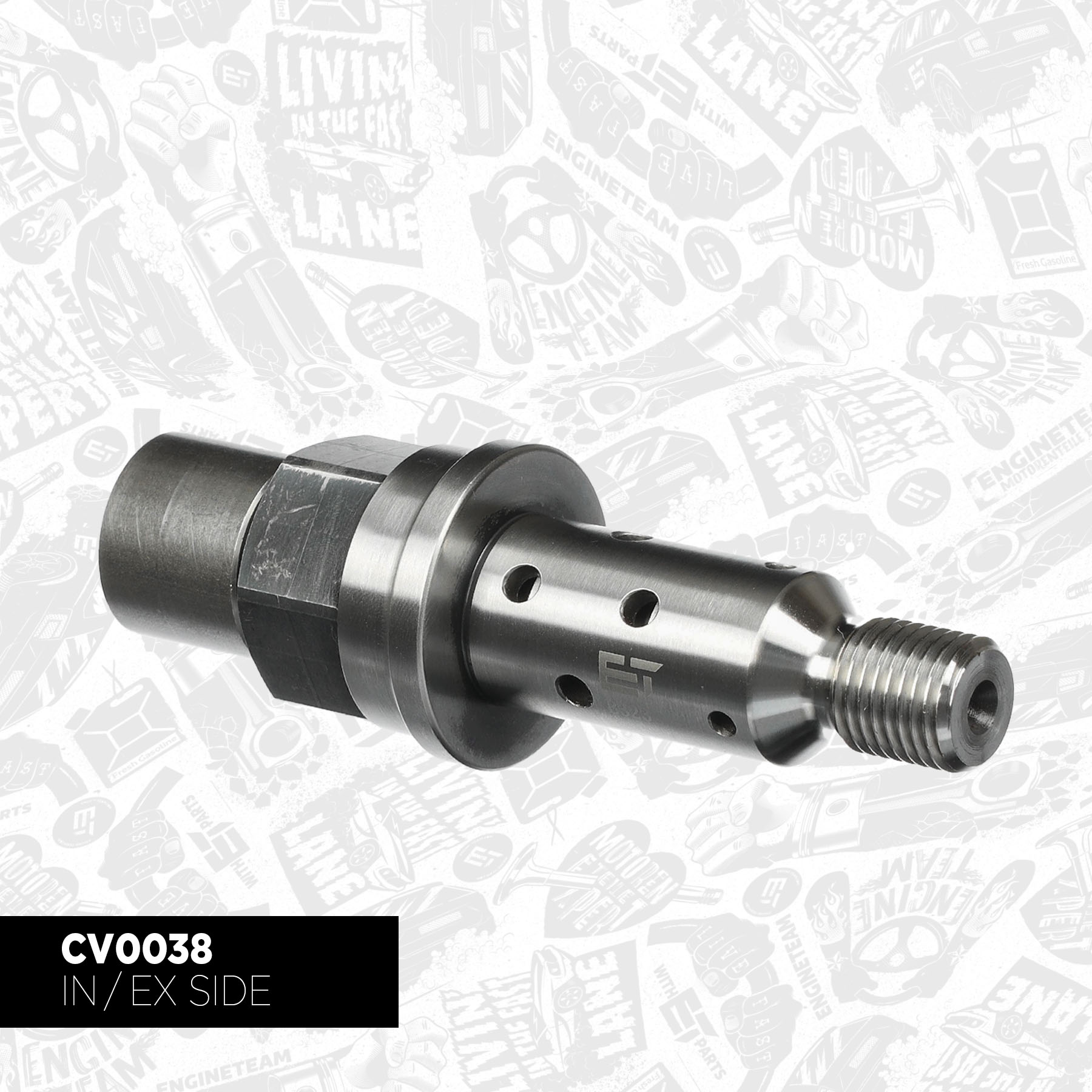 Control Valve, camshaft adjustment 2 pcs - CV0038VR1 ET ENGINETEAM ...