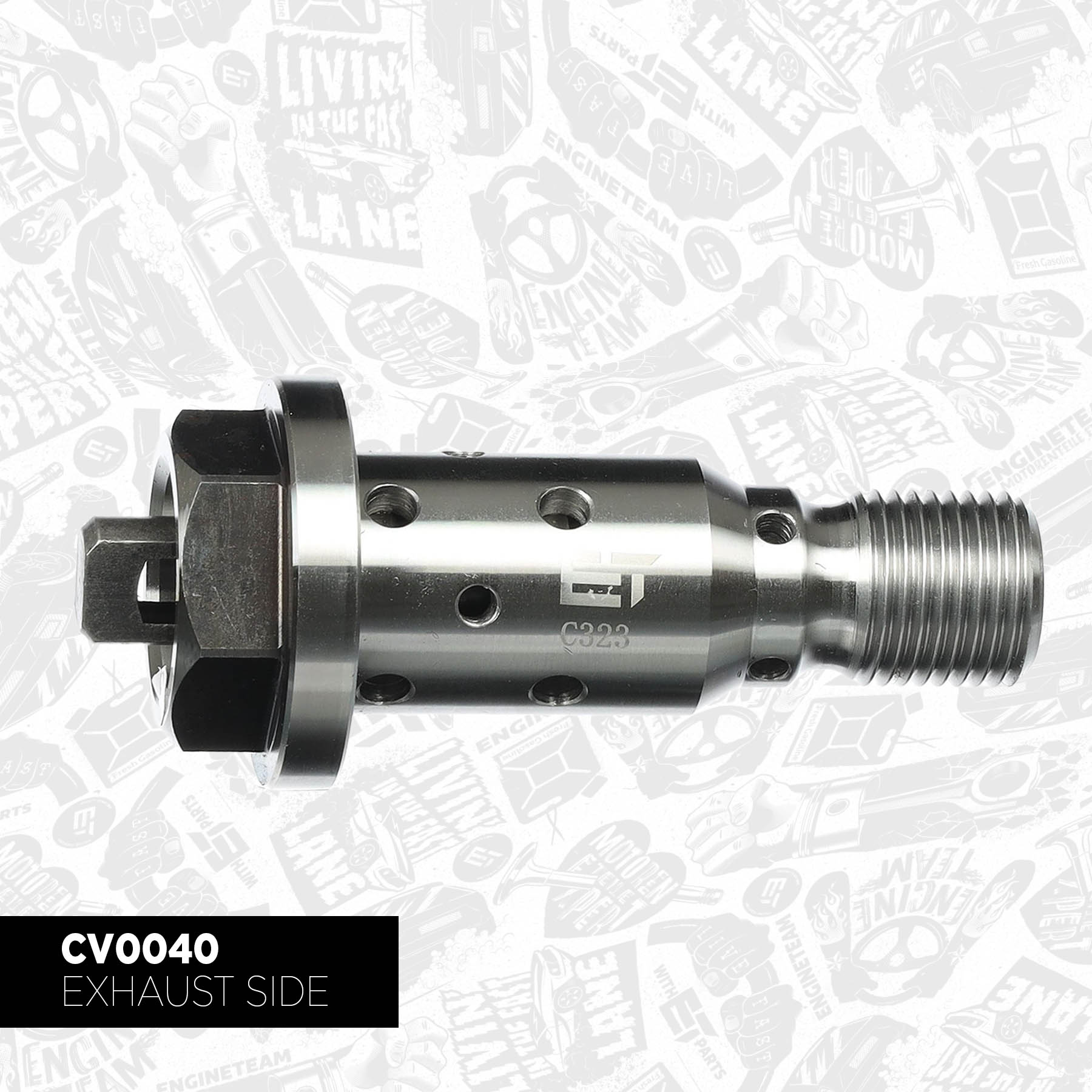 Control Valve, camshaft adjustment 2 pcs - CV0042 ET ENGINETEAM ...