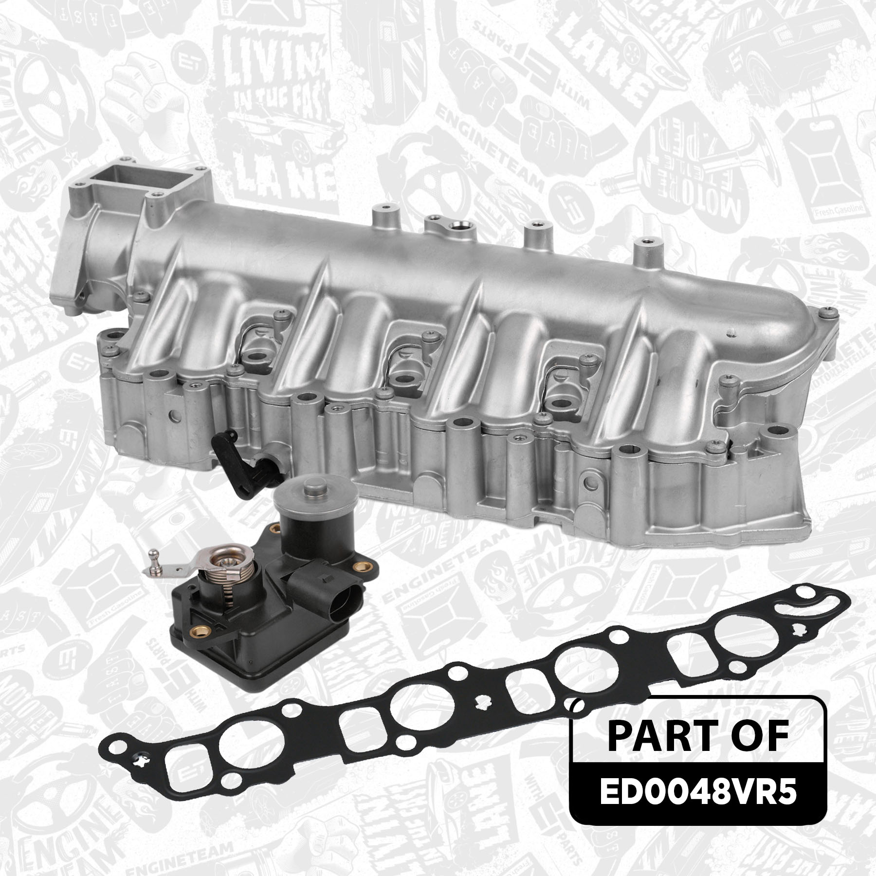 Intake Manifold Module - ED0048VR5 ET ENGINETEAM - 55190238, 55206459, 55210201 | K MOTORSHOP