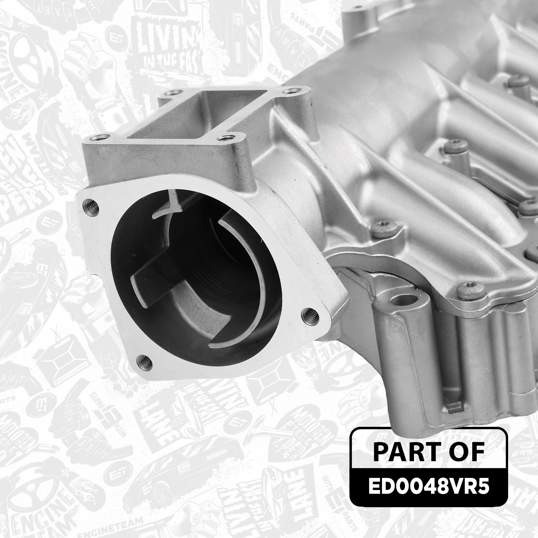 Intake Manifold Module - ED0048VR5 ET ENGINETEAM - 55190238, 55206459 ...