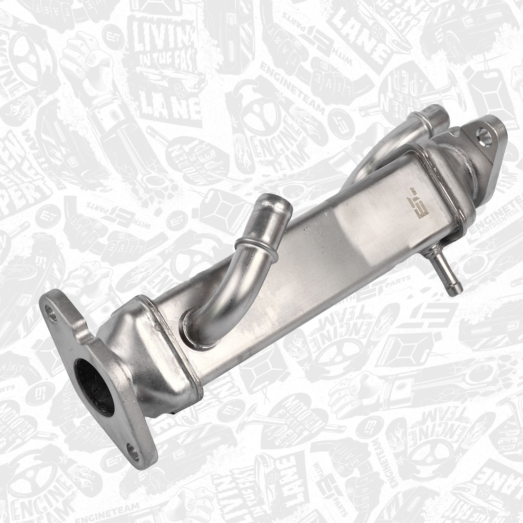 Cooler, exhaust gas recirculation - ED0072 ET ENGINETEAM - 5801365304 ...