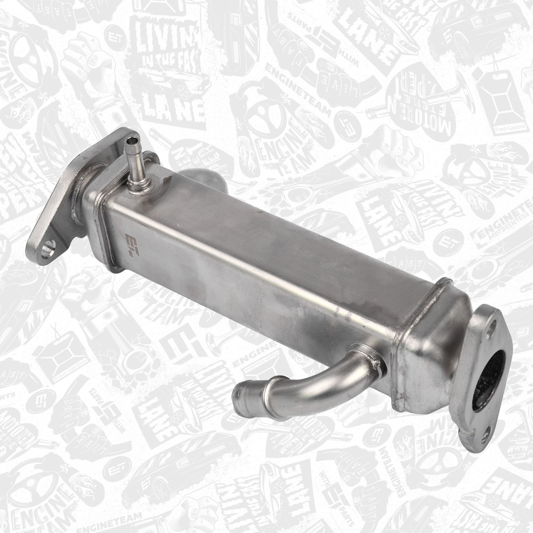 Cooler, exhaust gas recirculation - ED0072 ET ENGINETEAM - 5801365304 ...