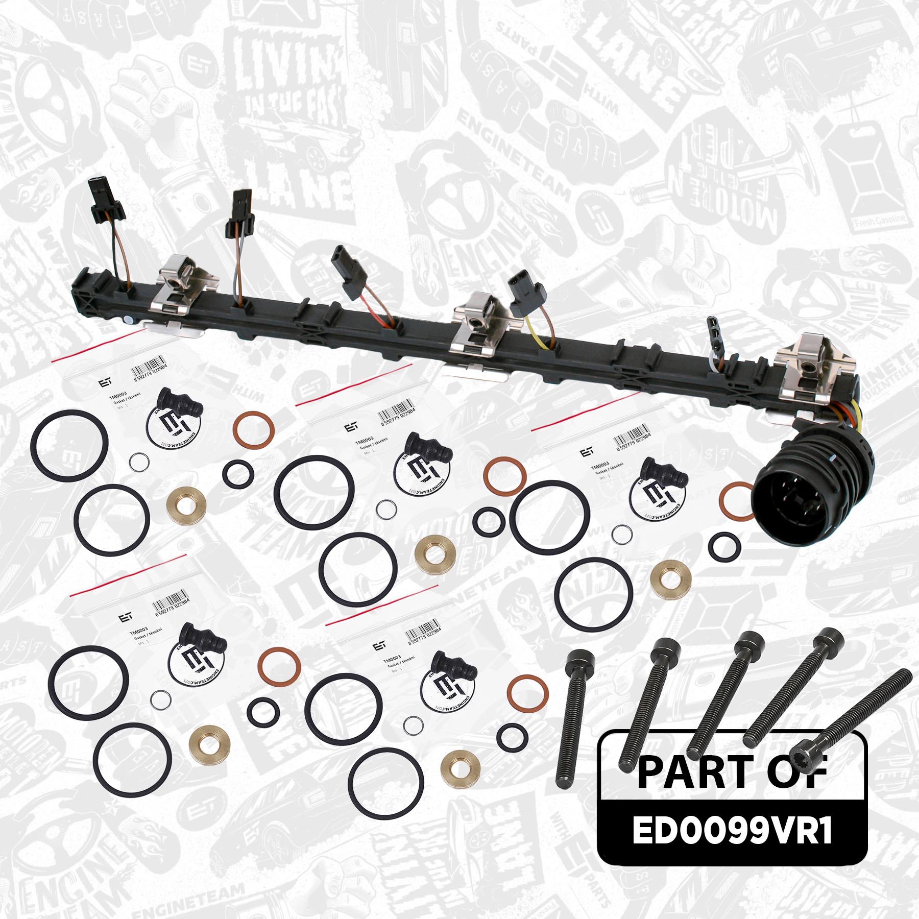 Connecting Cable, injector - ED0099VR1 ET ENGINETEAM - 070971033 ...