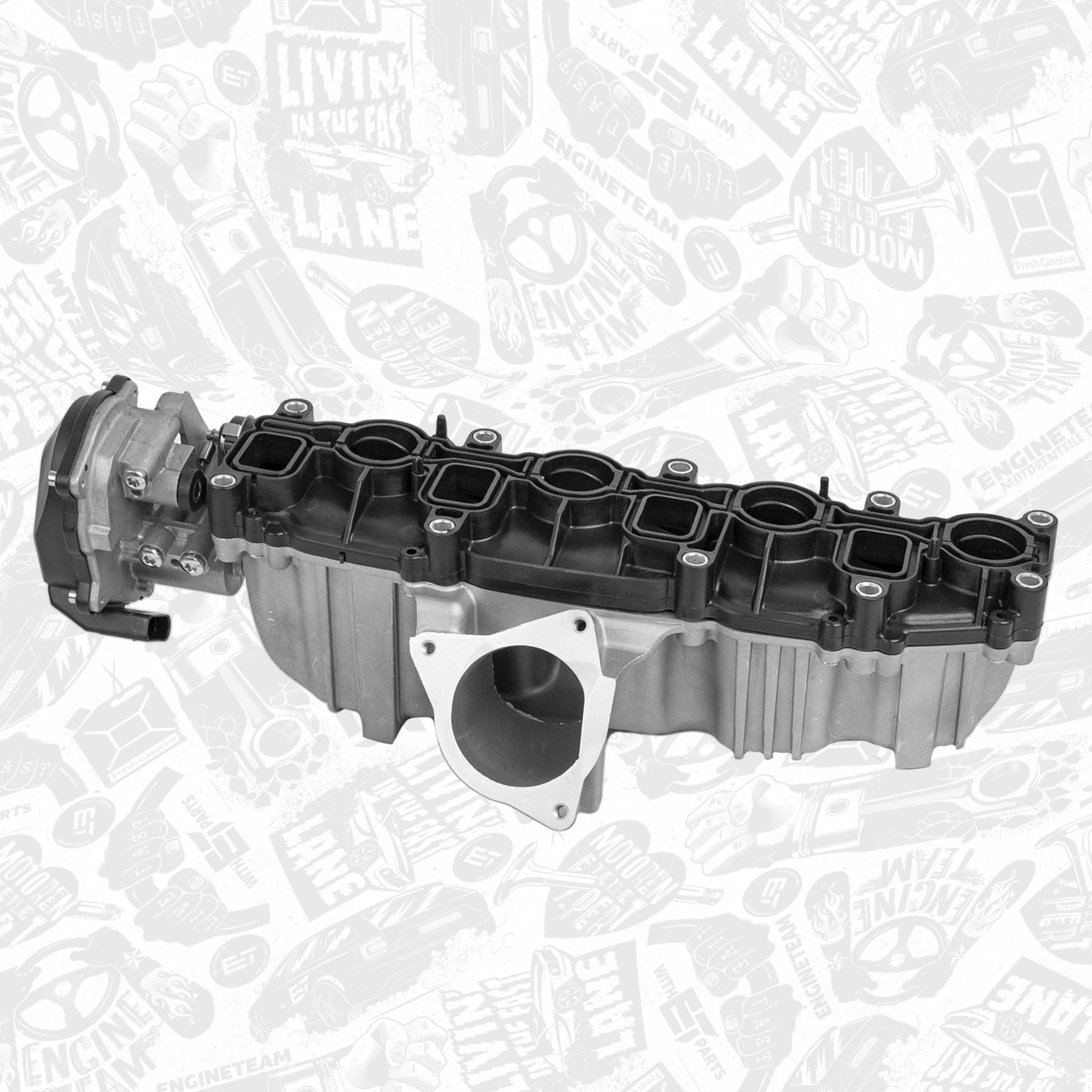 Intake Manifold, air supply - ED0129 ET ENGINETEAM - 03L129711E ...