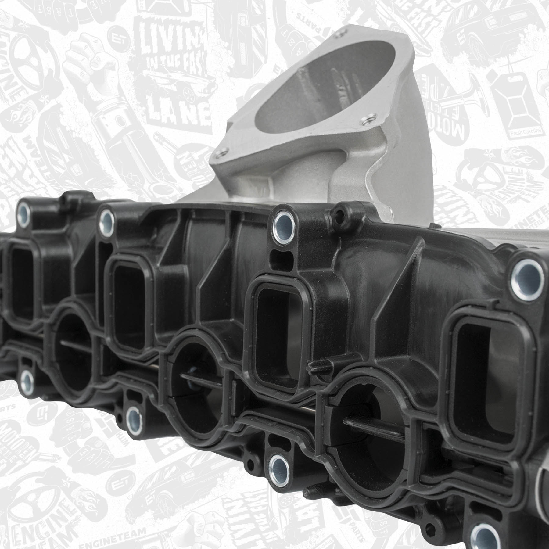 Intake Manifold, air supply - ED0129 ET ENGINETEAM - 03L129711E ...