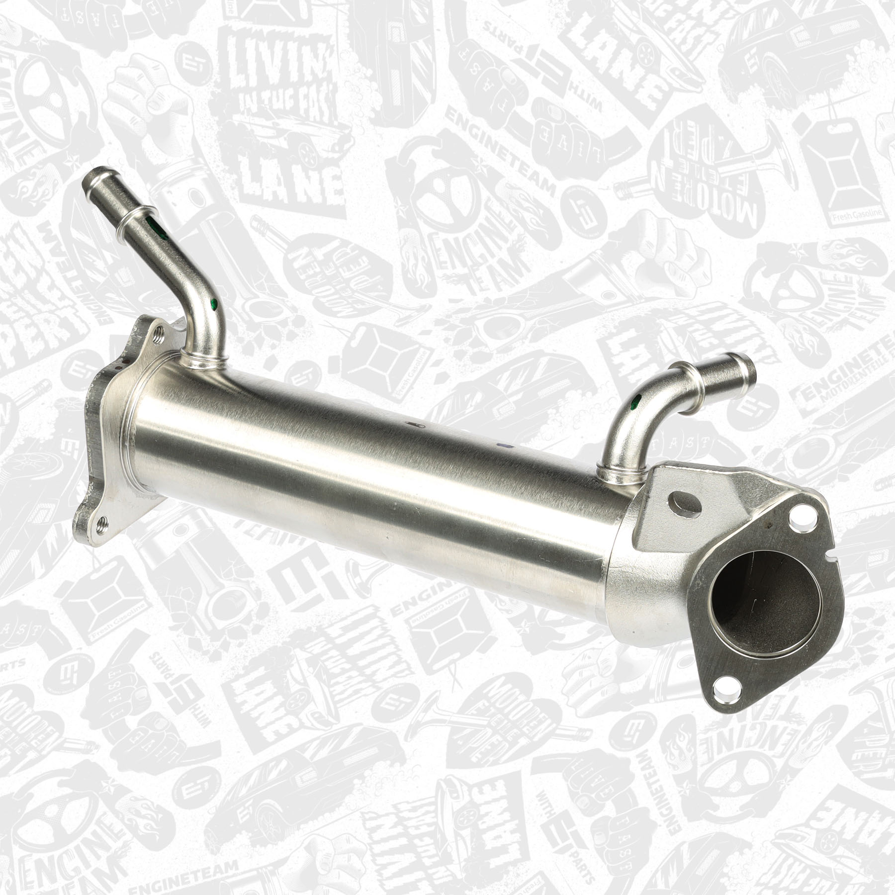 Cooler, exhaust gas recirculation - ED0133 ET ENGINETEAM - 1764413 ...