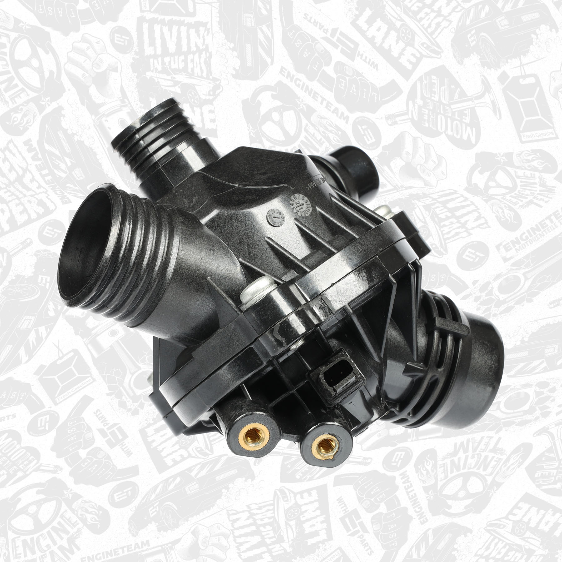 Thermostat, coolant - ED0193 ET ENGINETEAM - 11537536655, 11537544788 ...