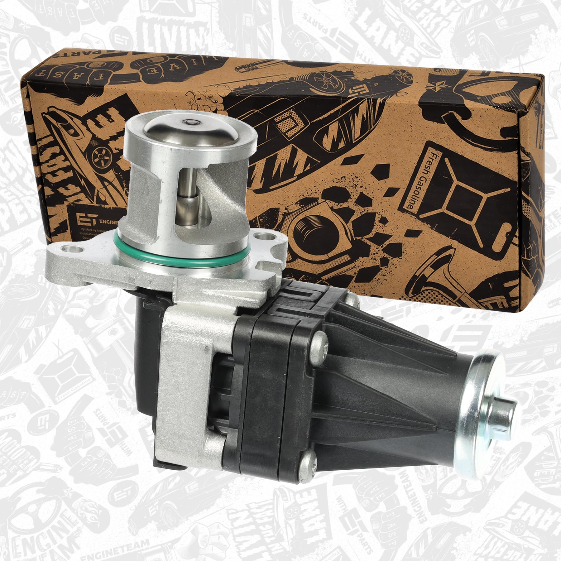 EGR Valve - ED0202 ET ENGINETEAM - 1618LN, 1696587, 36001458 | K MOTORSHOP