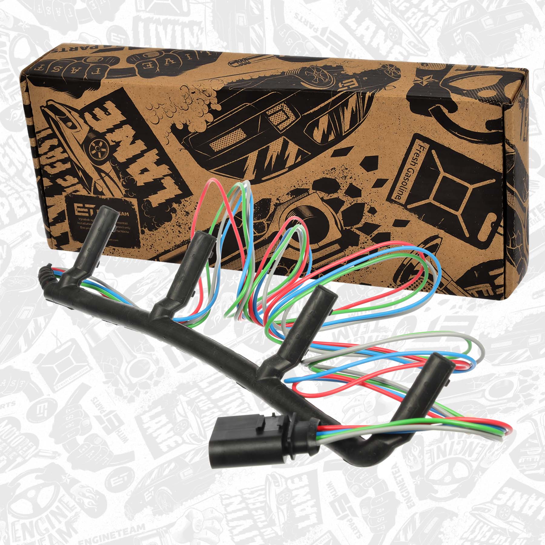 Cable Repair Kit, glow plug - ED0207 ET ENGINETEAM - 038971220D | K ...