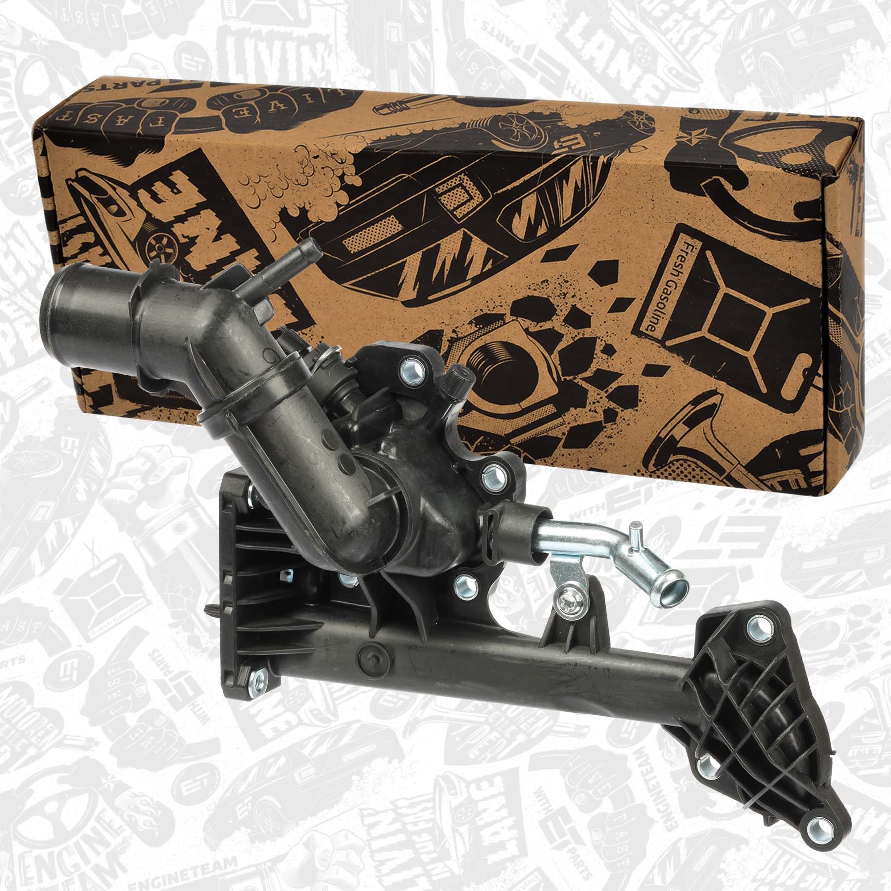 Thermostat, coolant - ED0213 ET ENGINETEAM - 17690-55P00, 55254237 ...