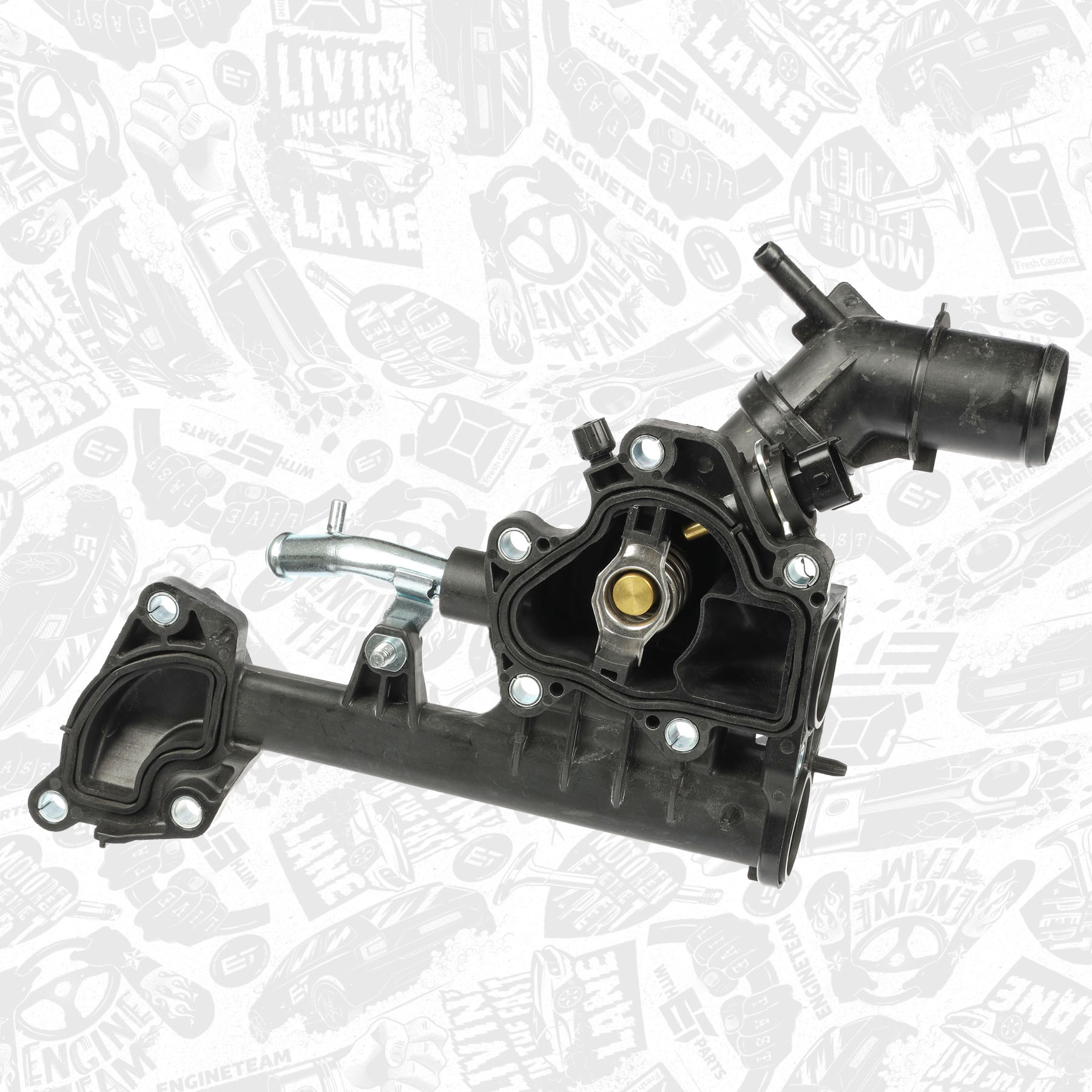 Thermostat, coolant - ED0213 ET ENGINETEAM - 17690-55P00, 55254237 ...