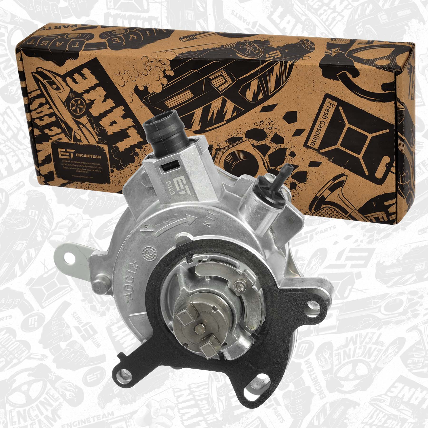 Vacuum Pump, braking system - ED0214 ET ENGINETEAM - CM5G-2A451-GB ...