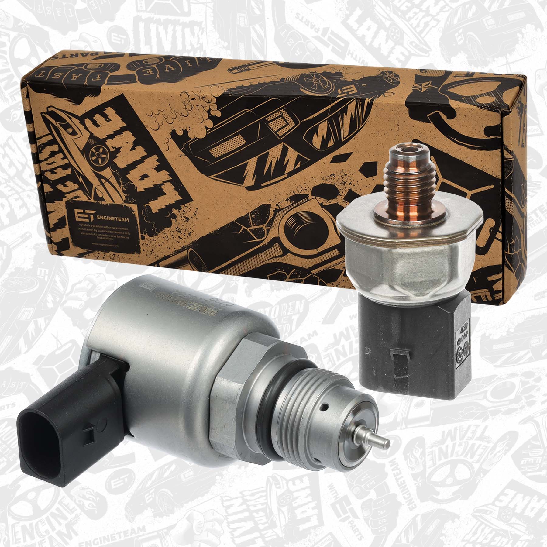Pressure Control Valve, common rail system + sensor - ED0221 ET ...