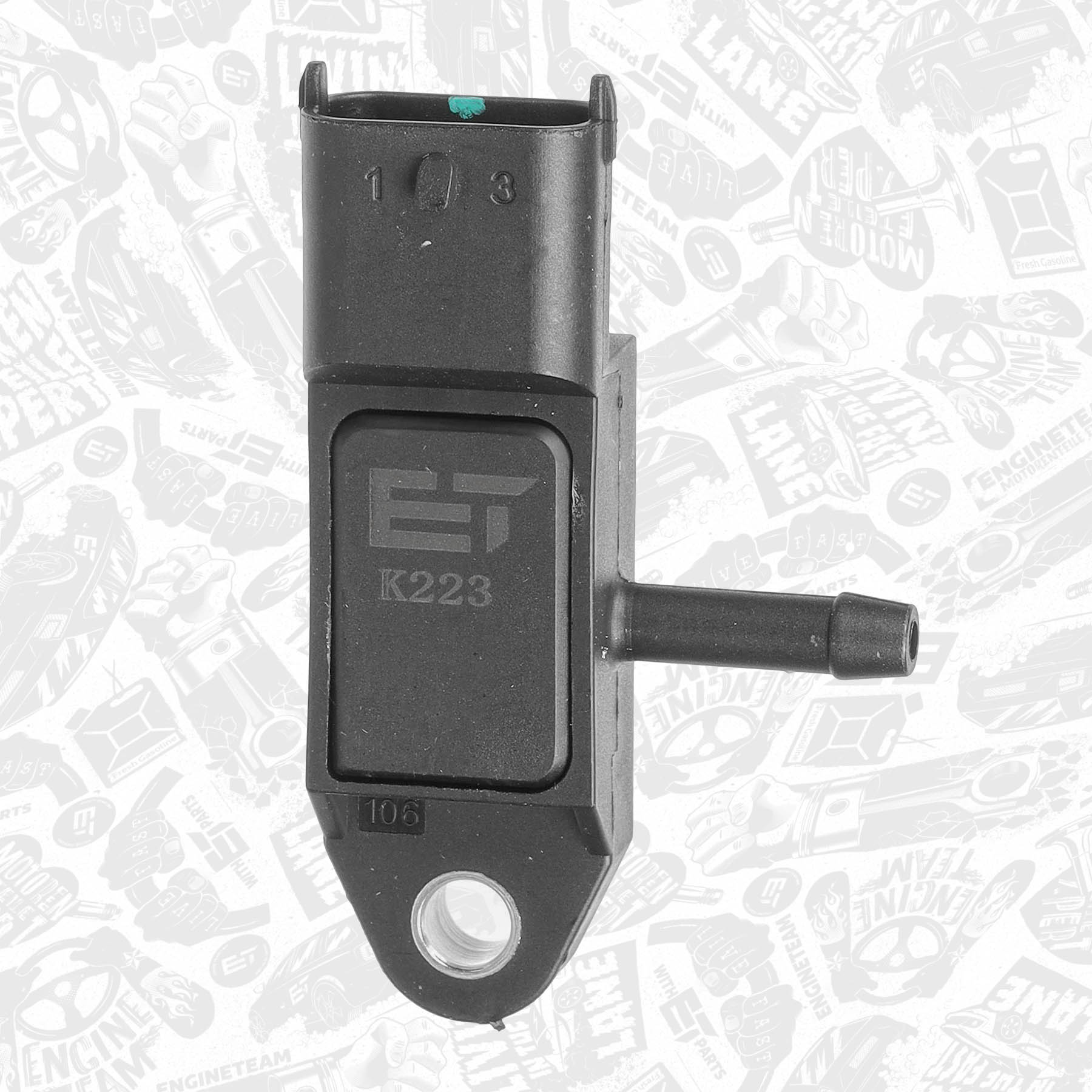 Sensor, intake manifold pressure - ED0232 ET ENGINETEAM - 223657266R ...