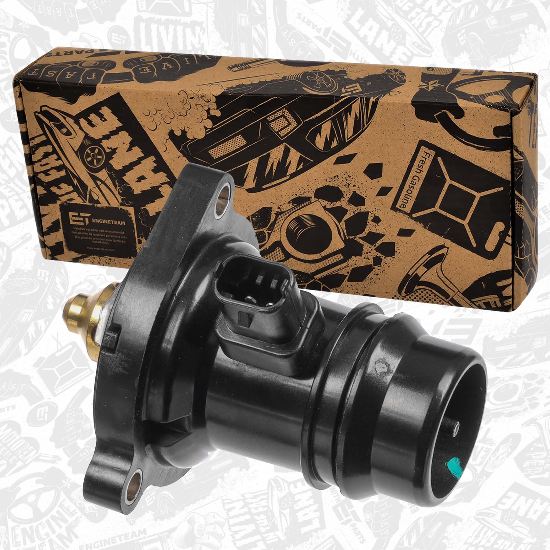 Thermostat, coolant - ED0235 ET ENGINETEAM - 055593033, 25200454 ...