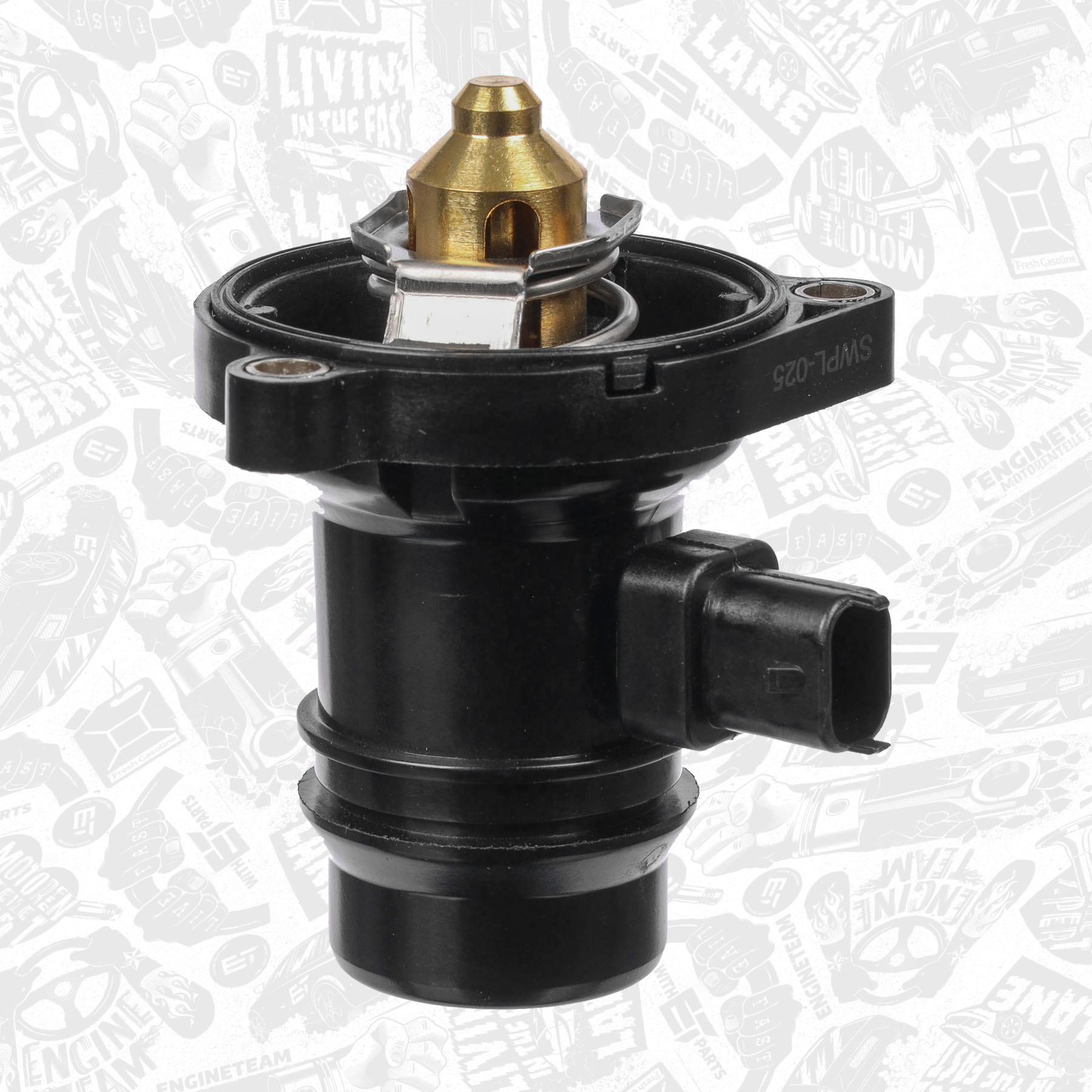 Thermostat, coolant - ED0235 ET ENGINETEAM - 055593033, 25200454 ...