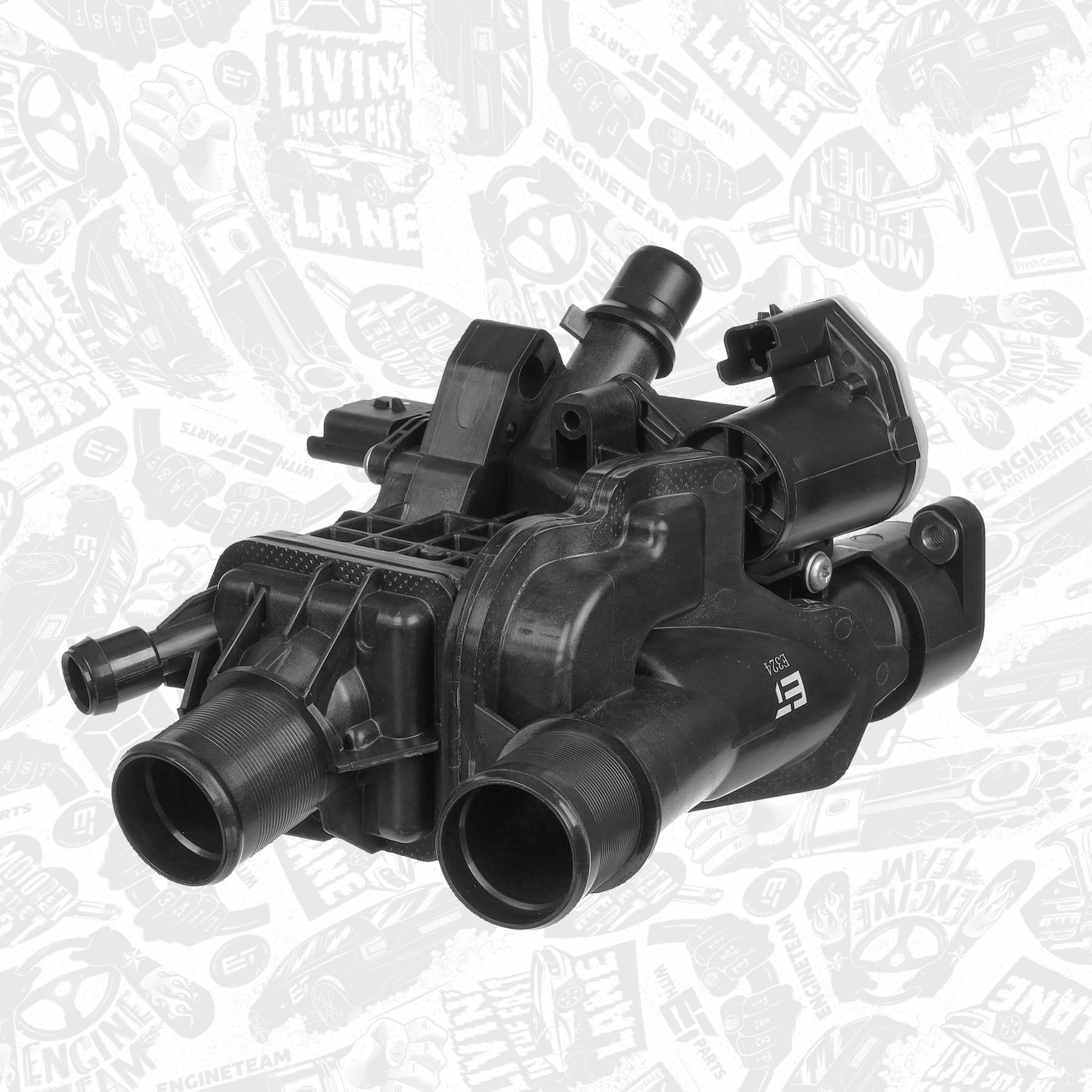 Thermostat, coolant - ED0247 ET ENGINETEAM - 2264810, 9804160380, DS7Q ...