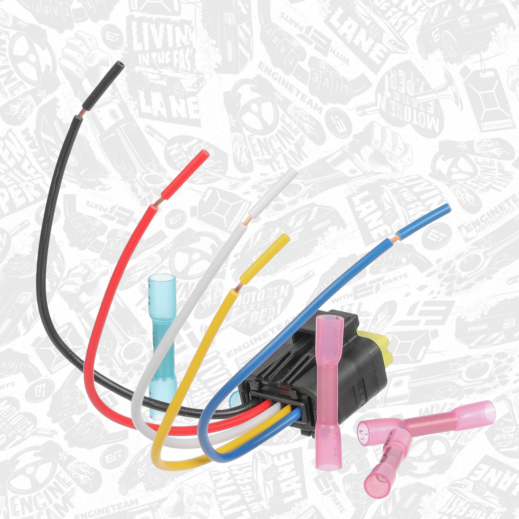 Cable Repair Set, EGR valve - ED0266 ET ENGINETEAM - 7701053869, 9804160380, 9849443980 | K ...