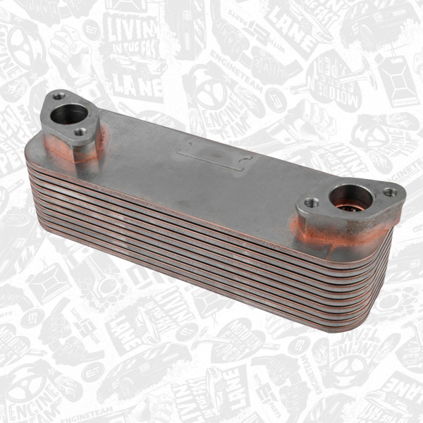 Oil Cooler, engine oil - HE0001 ET ENGINETEAM - 51.05601-0172 ...