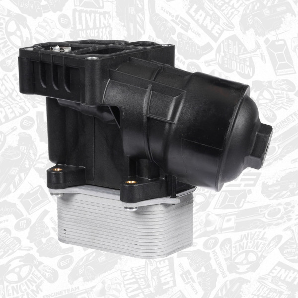 Oil Cooler, engine oil - HE0007VR1 ET ENGINETEAM - 03P115389A ...